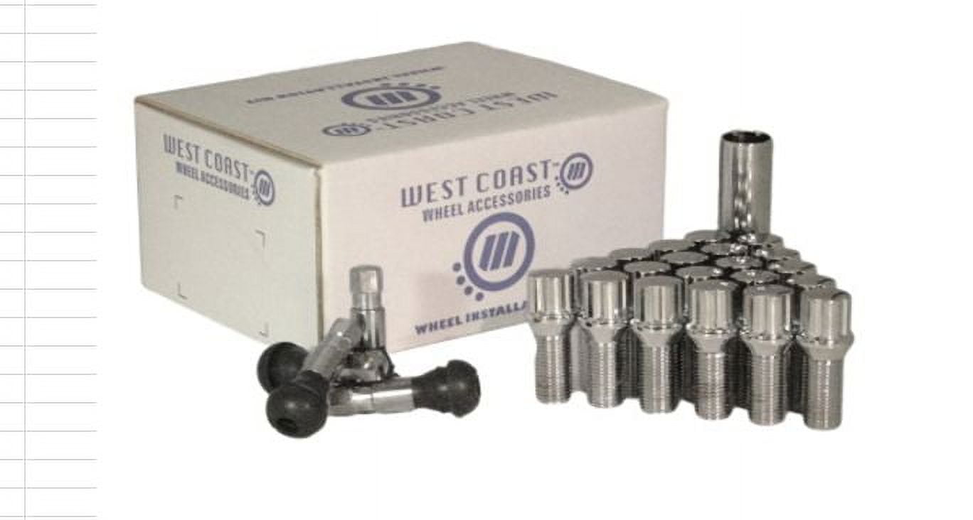 WestCoast Wheel Accessories W27014CB Wheel Installation Kit - Walmart.com