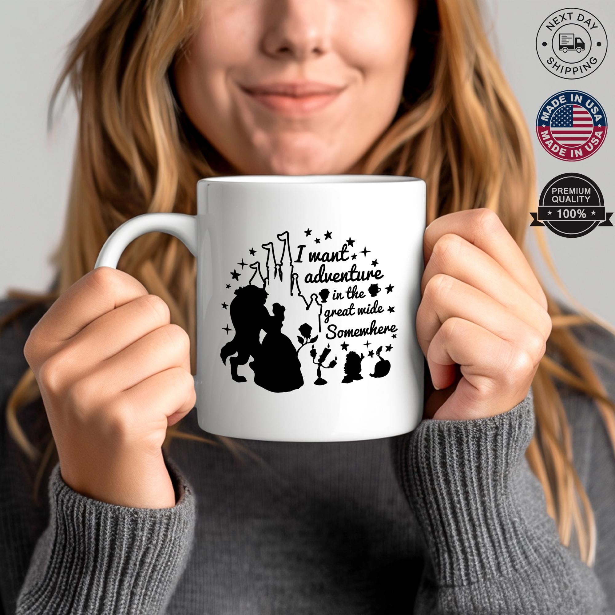 WestConfe Belle Mug Most Peculiar Design, Disney Beauty and the Beast ...