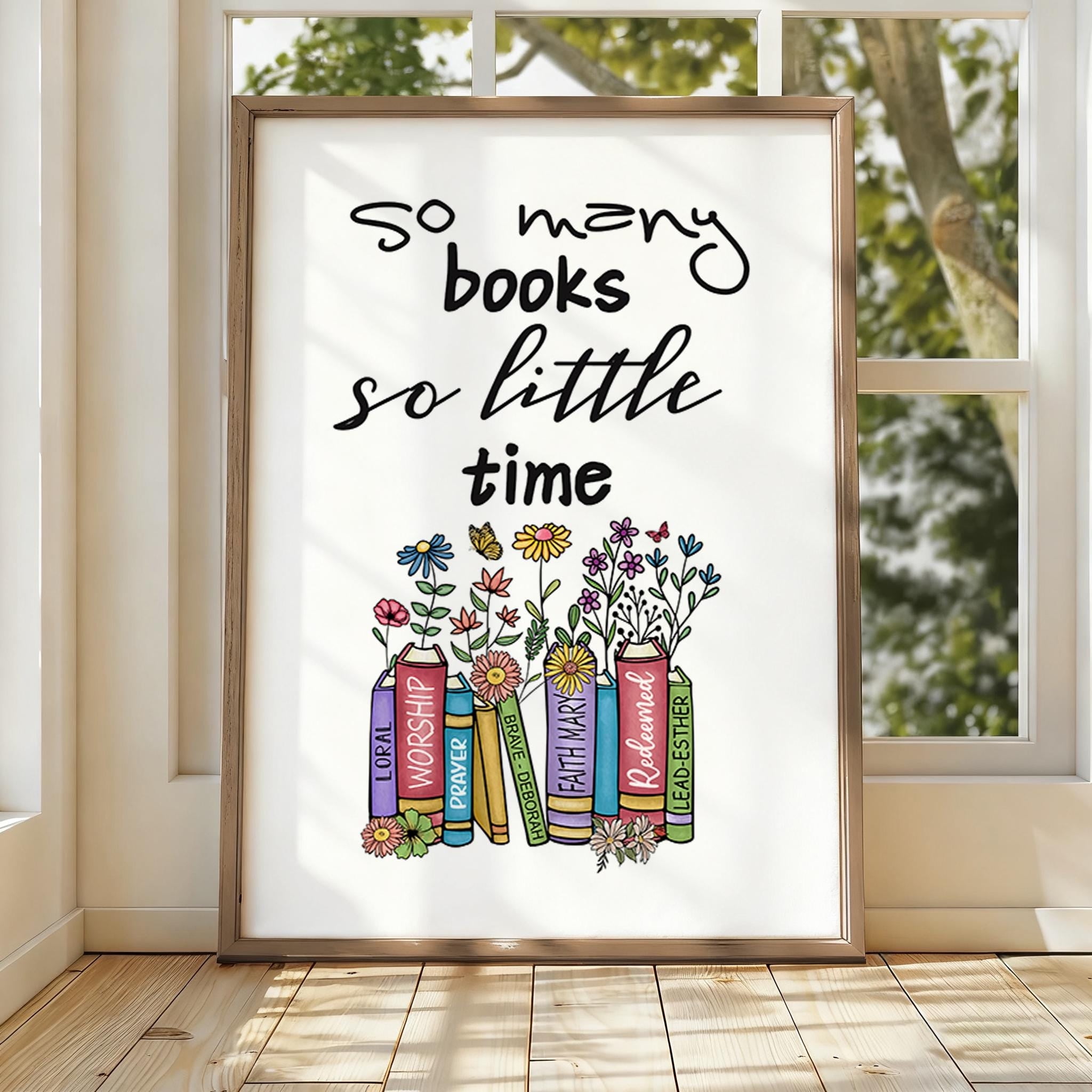 WestConfe Book Lover Poster | Library Study Room Wall Art - Walmart.com