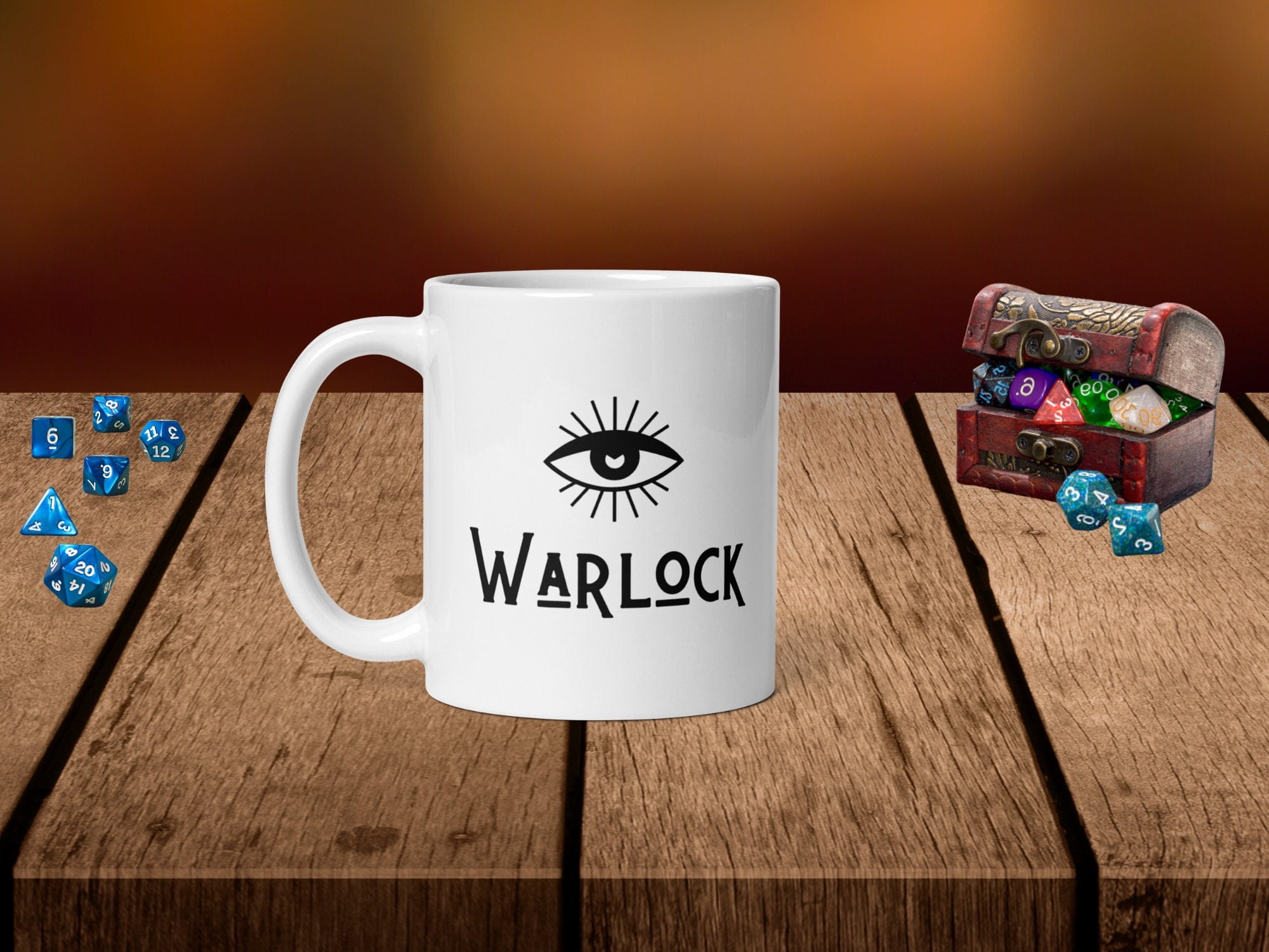 WestConfe D&D Warlock Class Mug - DnD Mug, Dungeons and Dragons, DnD ...