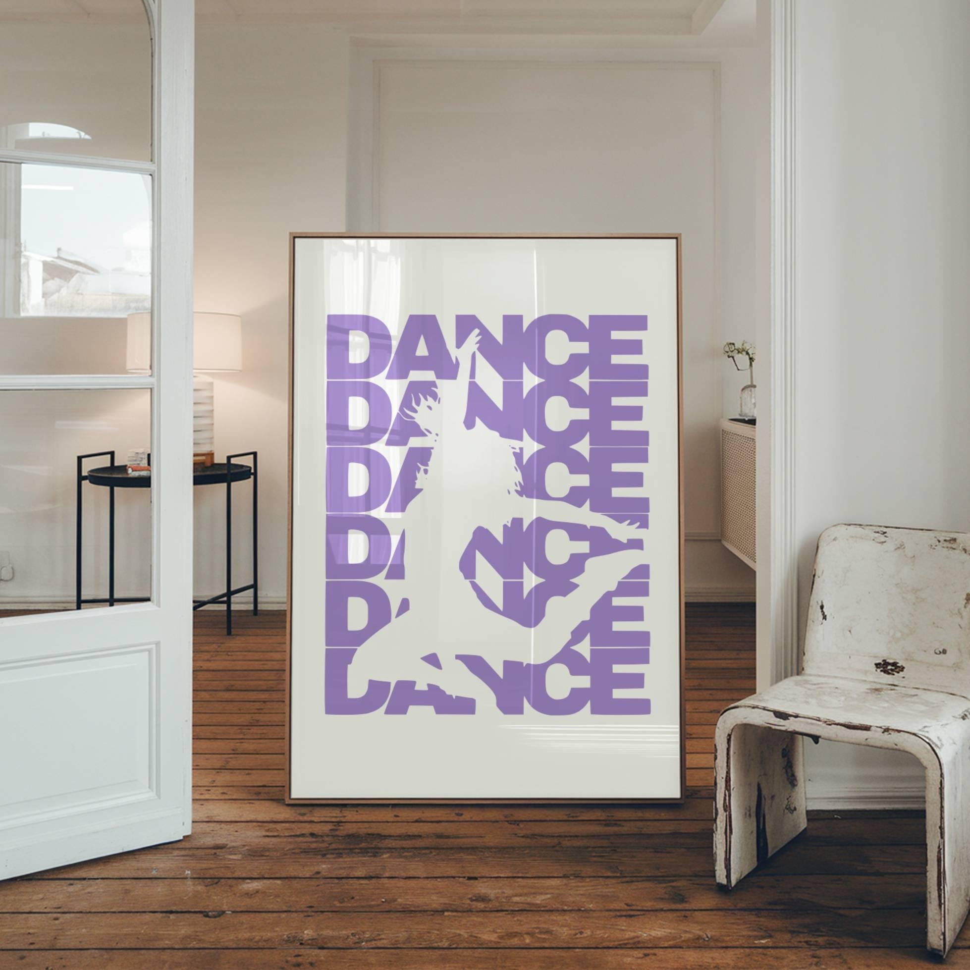 WestConfe Preppy Dance Poster, Trendy Wall Art, Dance Teacher Studio ...