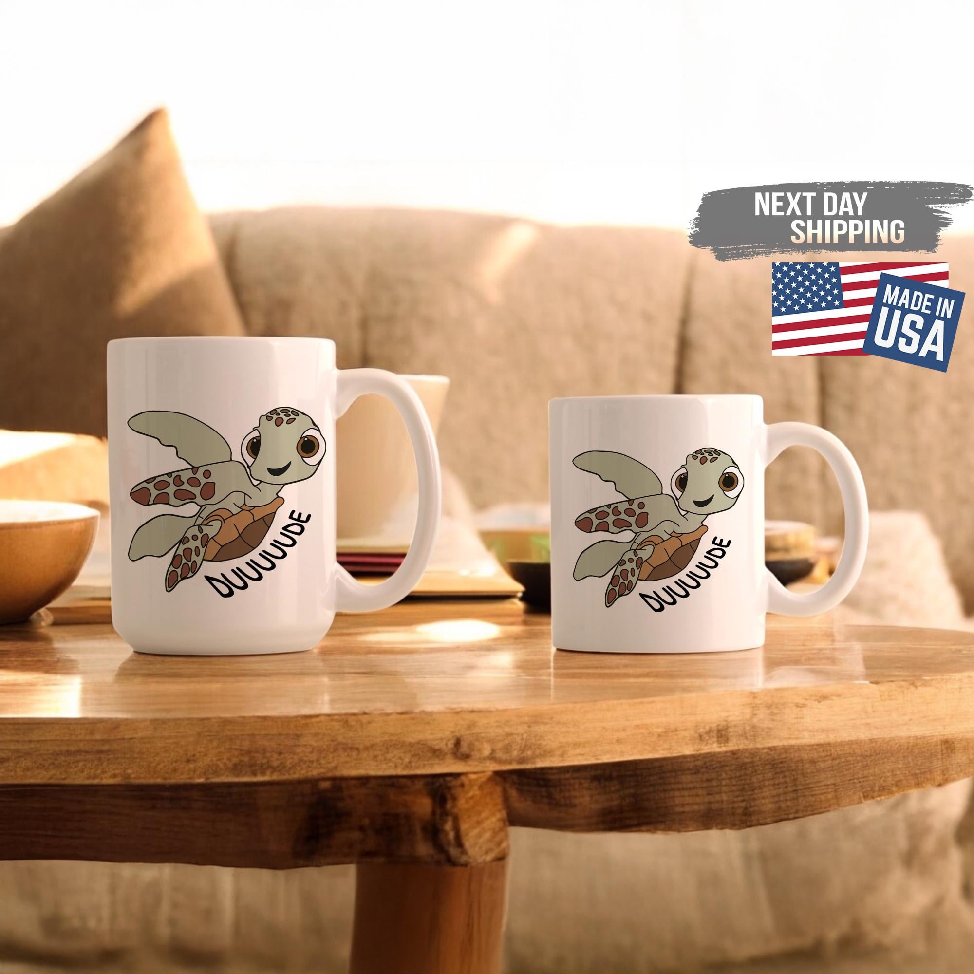 WestConfe Squirt Mug, Finding Nemo Disney Mug, Pixar Coffee Cup, Dory ...