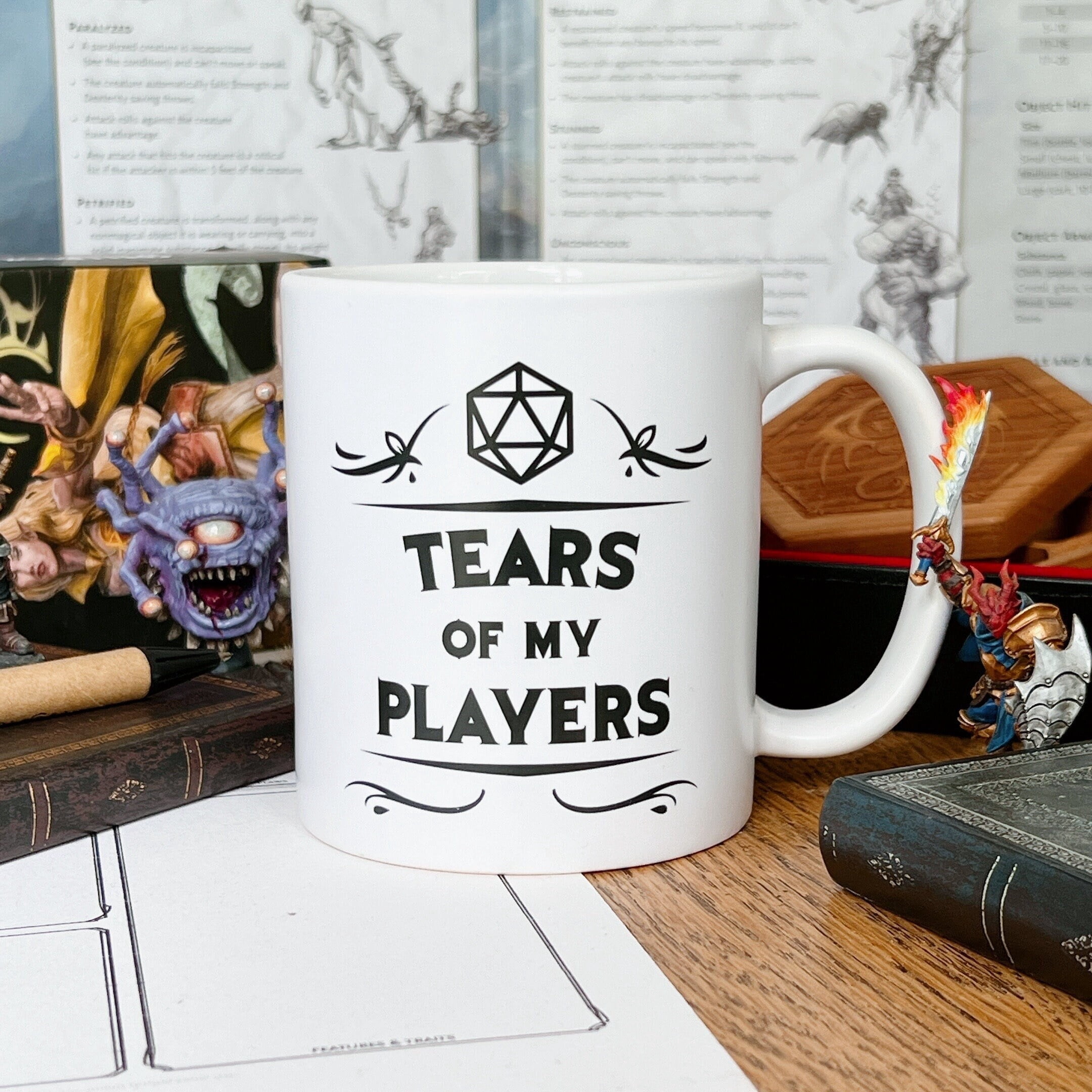 WestConfe Tears Of My Players DnD Dungeon Master Mug - I'm The DM D&D ...