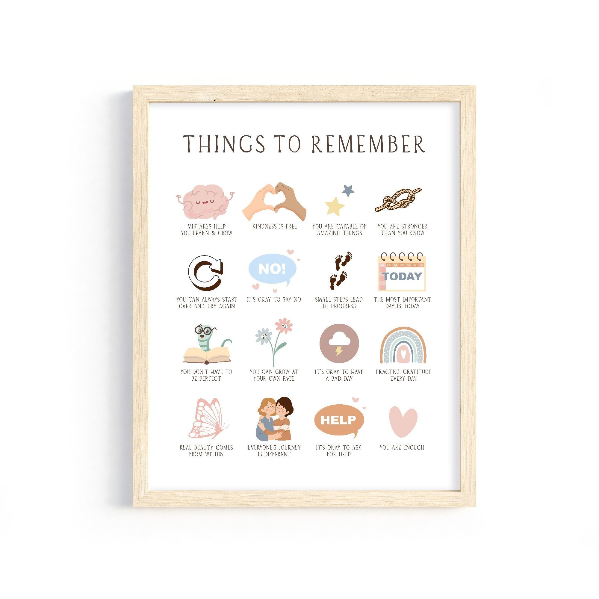 WestConfe Things to Remember, positive affirmations, School Counselor ...