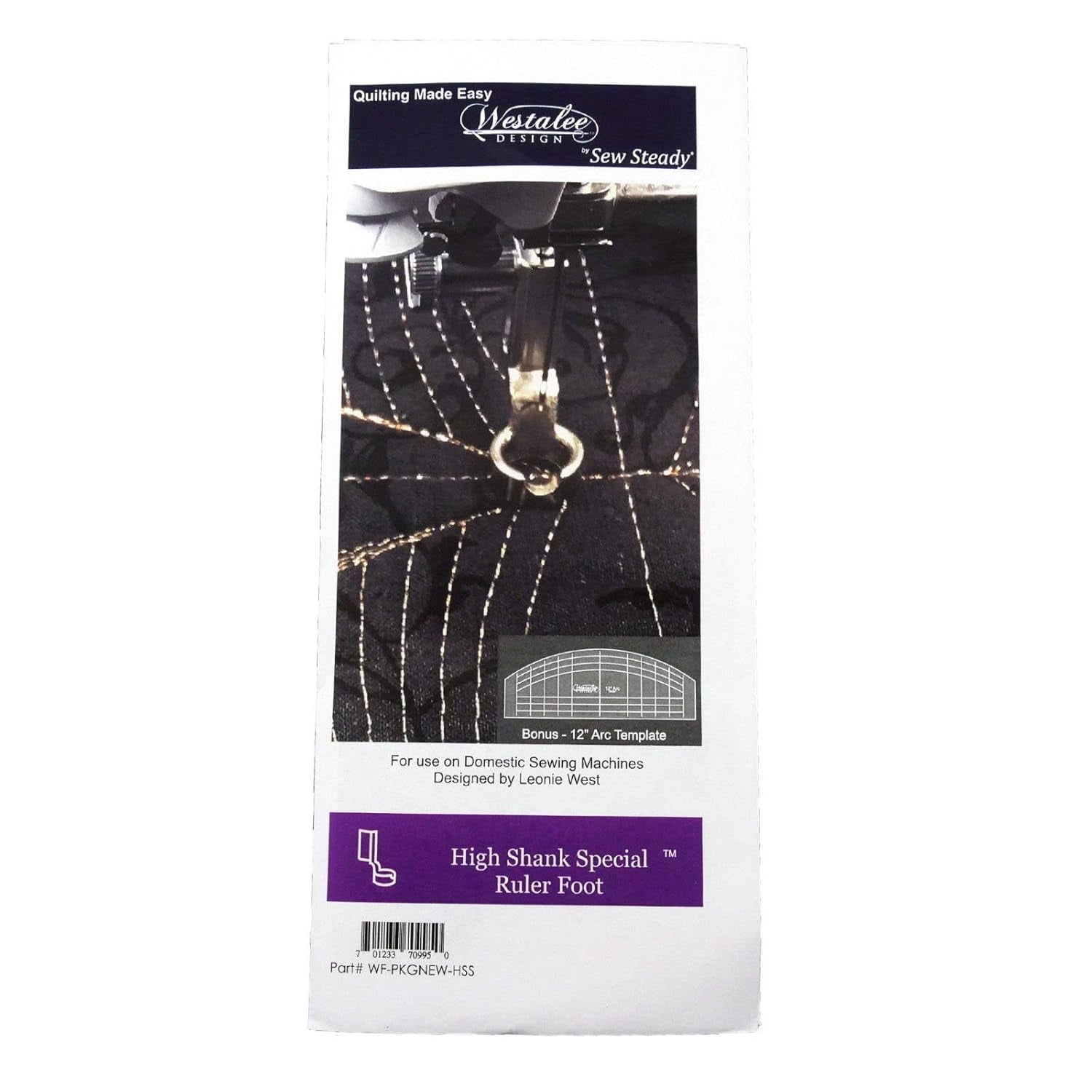 Westalee Sew Steady Ruler Foot Starter Package High Shank Special ...