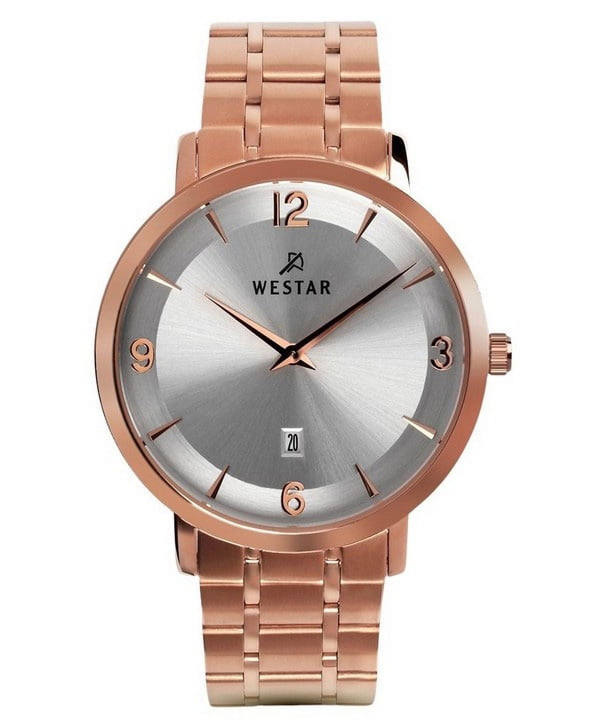 Westar Profile Stainless Steel Silver Dial Quartz 50220PPN607 Men's ...