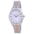 Westar 40210SPN607 32 x 8 mm Silver Dial Two Tone Stainless Steel ...