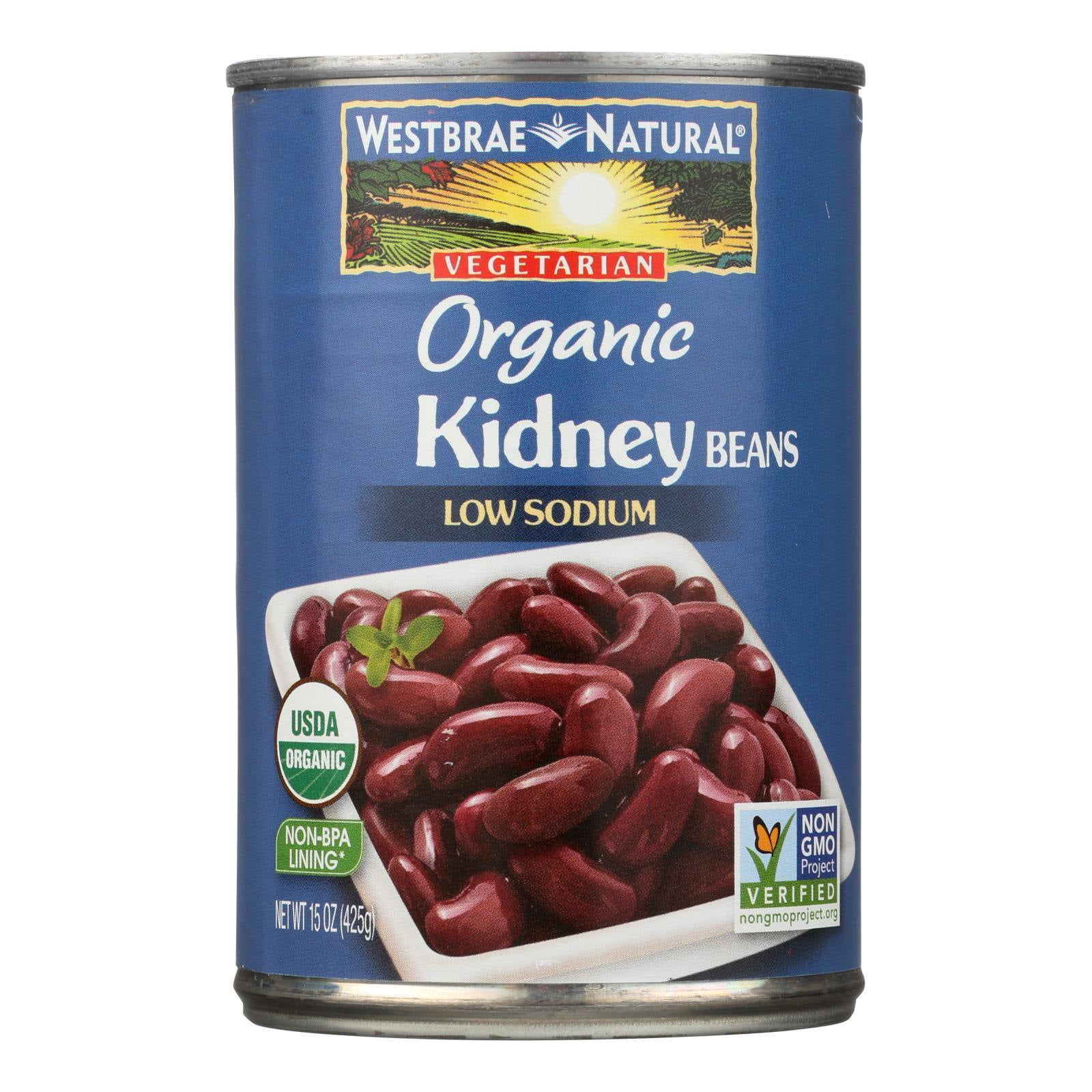 Westbrae Foods Organic Kidney Beans - Case of 12 - 15 oz. - Walmart.com