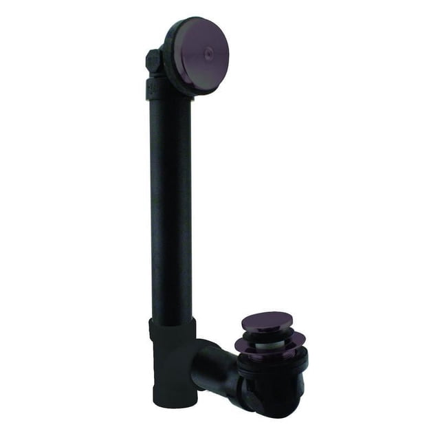 Westbrass 12" Bath Waste & Overflow Assembly with Tip-Toe Drain and One ...