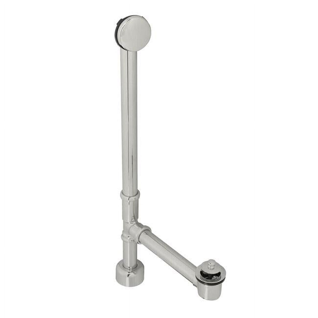 Westbrass 22 in. Make-Up & 17 Gauge Tubing Illusionary No-Hole Overflow ...