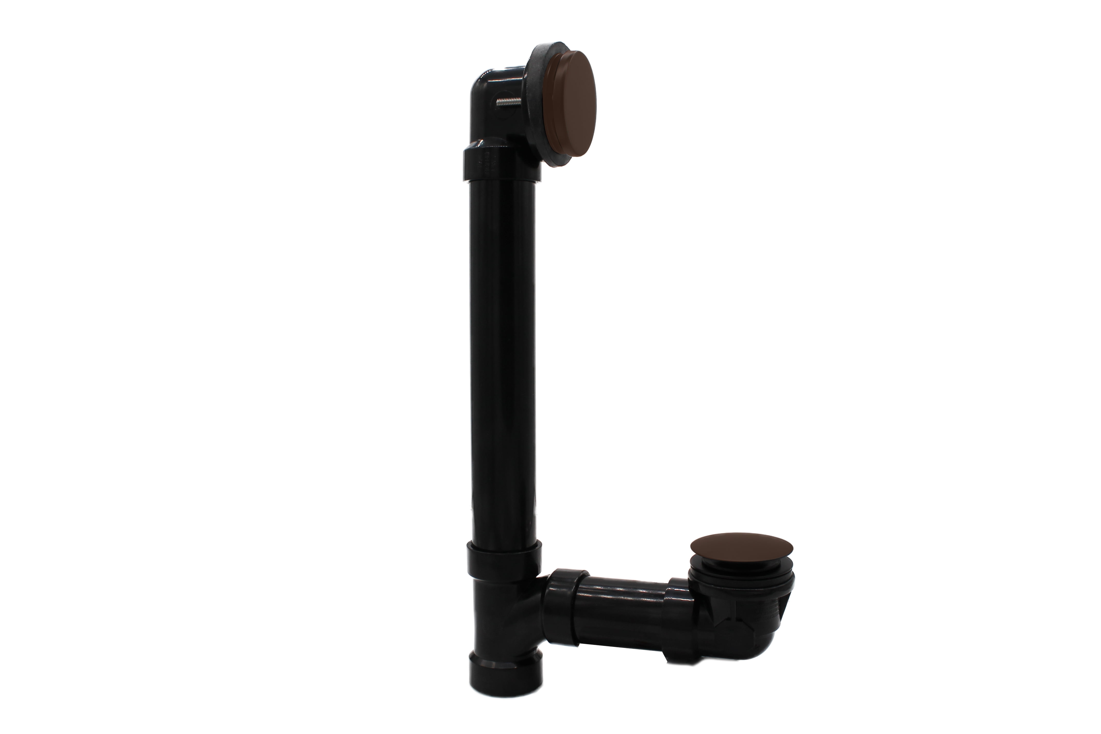 Westbrass Sch. 40 ABS Bathtub Drainage System with Tip-Toe Drain and No ...
