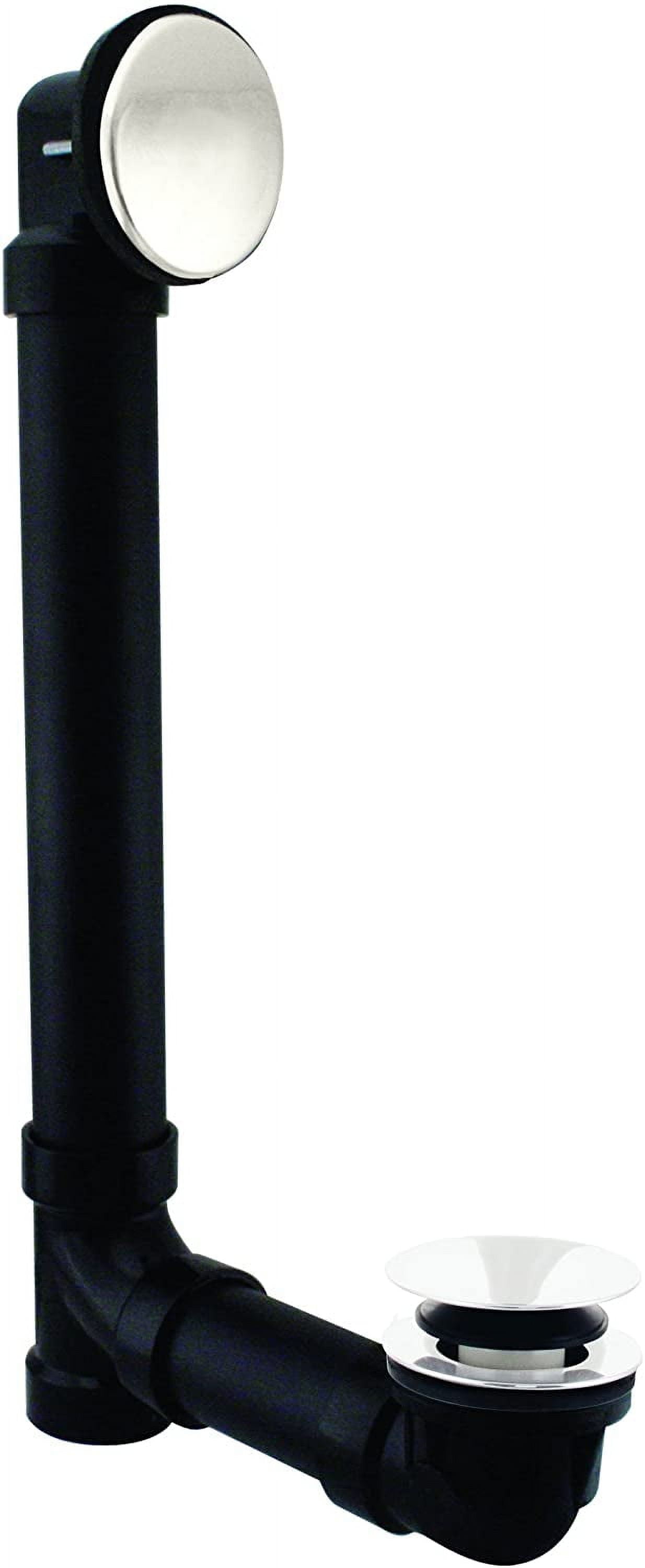 Westbrass Sch. 40 ABS Bathtub Drainage System with Tip-Toe Drain and No ...