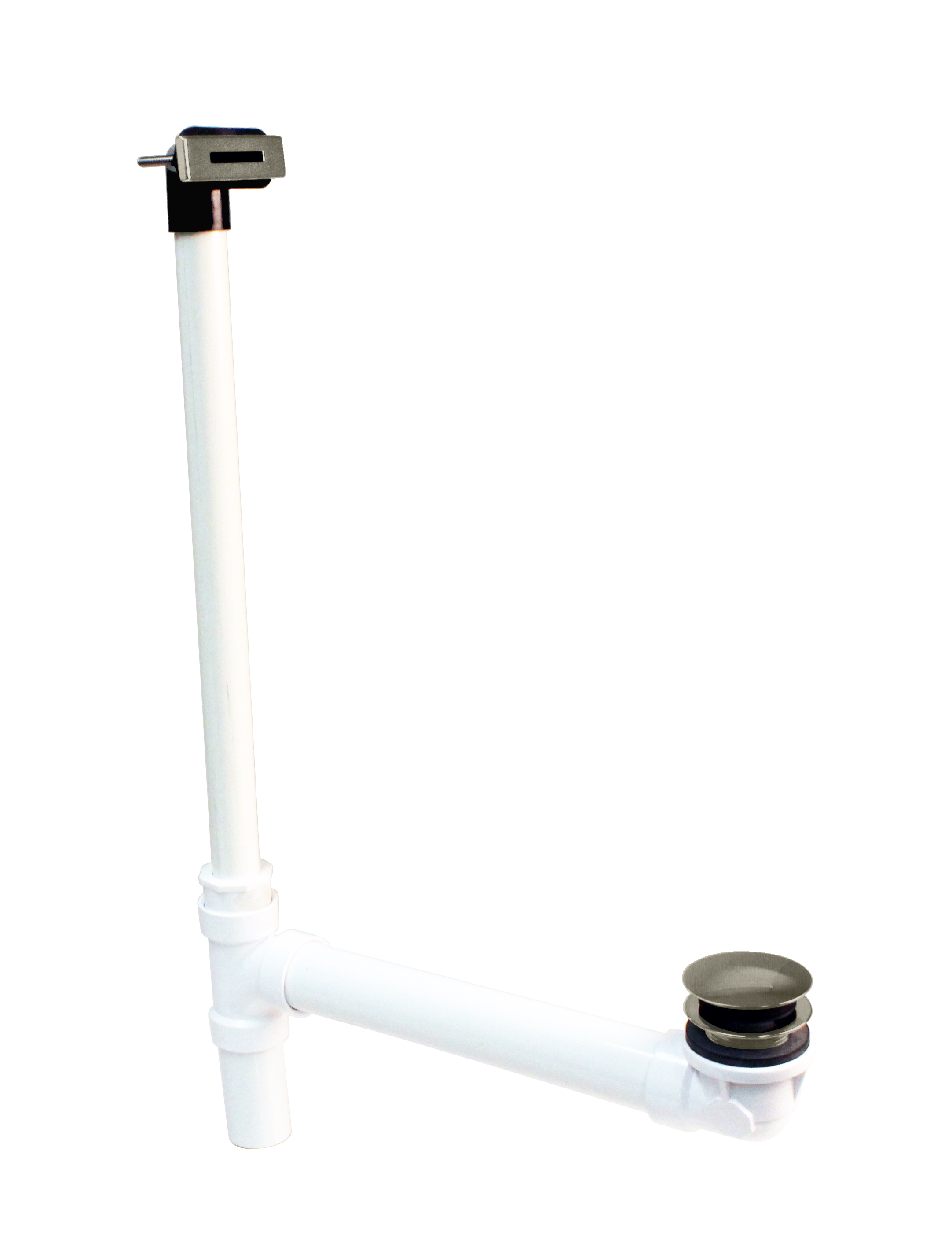 Westbrass 493244SLD-07 Low Profile Sch. 40 PVC Bath Waste & Overflow ...