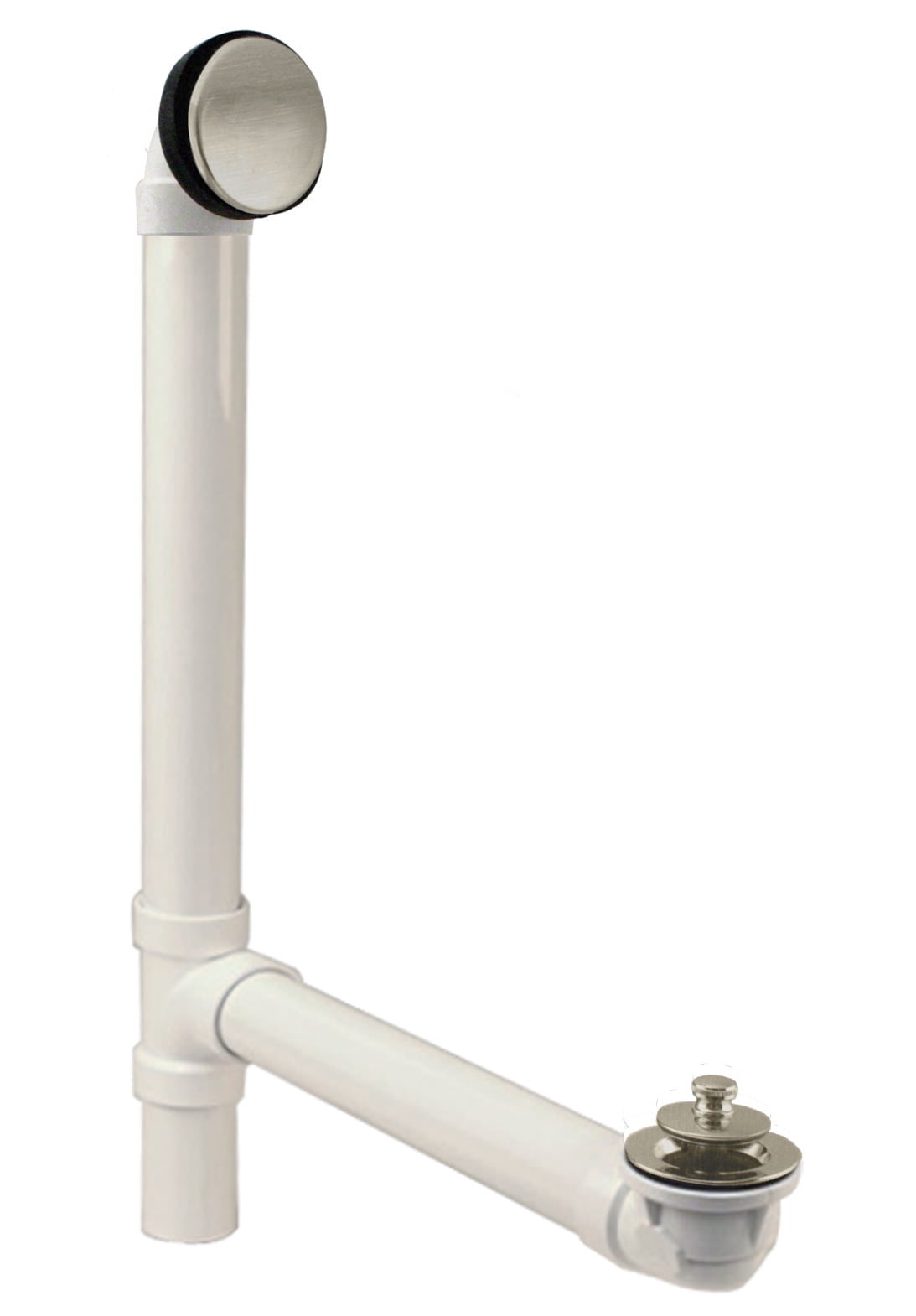 Westbrass Sch. 40 PVC Bathtub Assembly with Floating Overflow and Lift ...