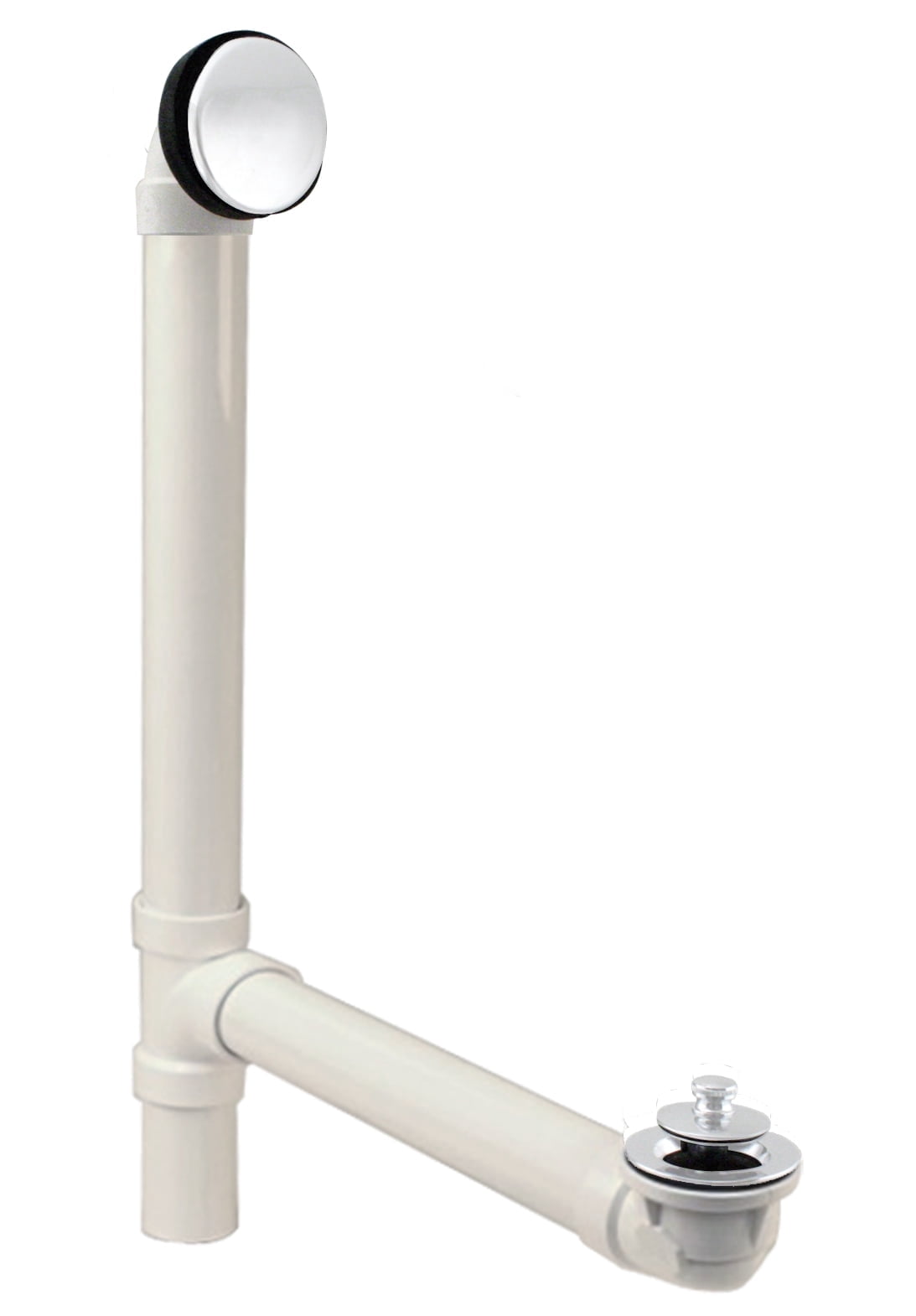 Westbrass Sch. 40 PVC Bathtub Assembly with Floating Overflow and Lift ...