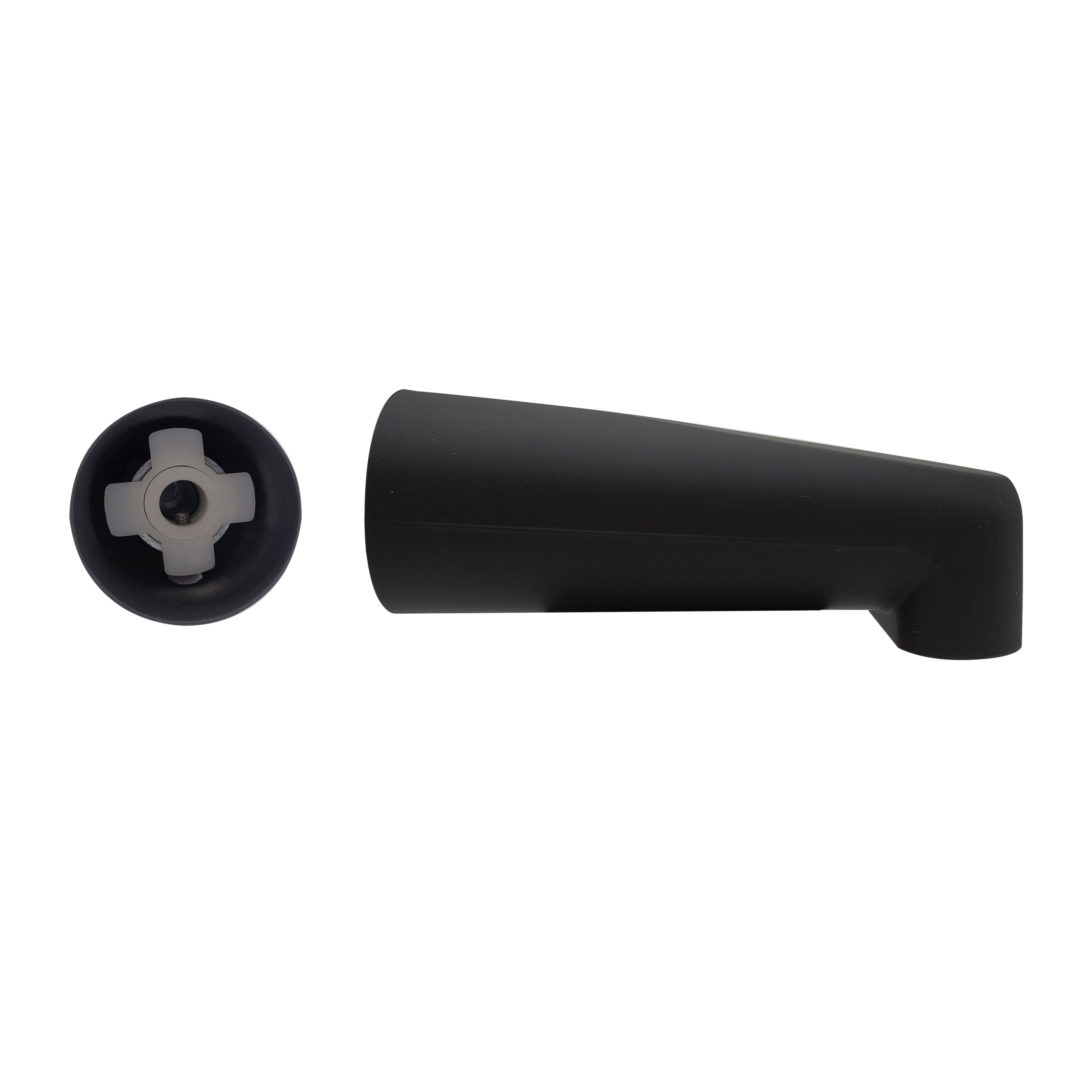 Westbrass 7" Reach Wall Mount Tub Faucet, Matte Black - Walmart.com