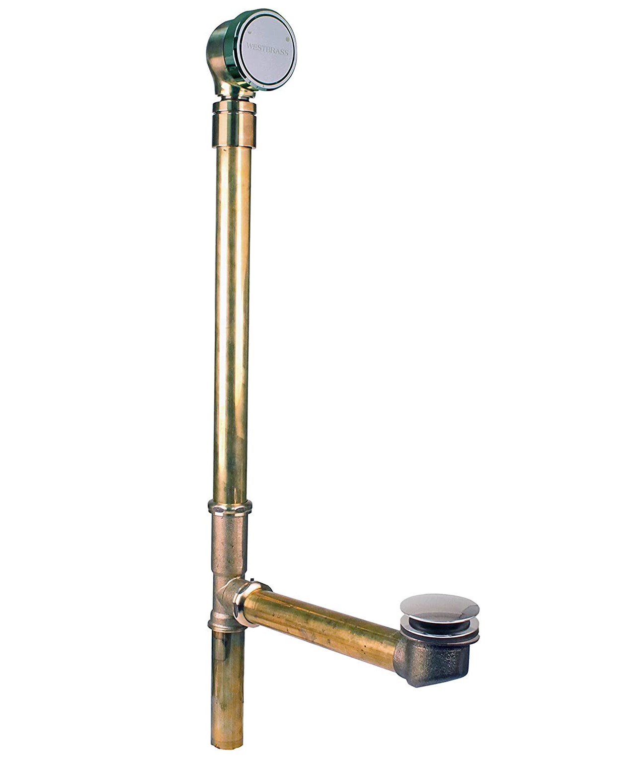 Westbrass 7931817BJCHM-07 Bath Waste Assembly with Patented Deep Soak ...