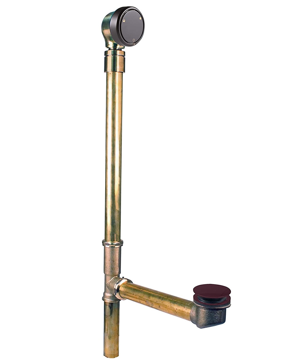 Westbrass 7931817BJCHM-12 Bath Waste Assembly with Patented Deep Soak ...