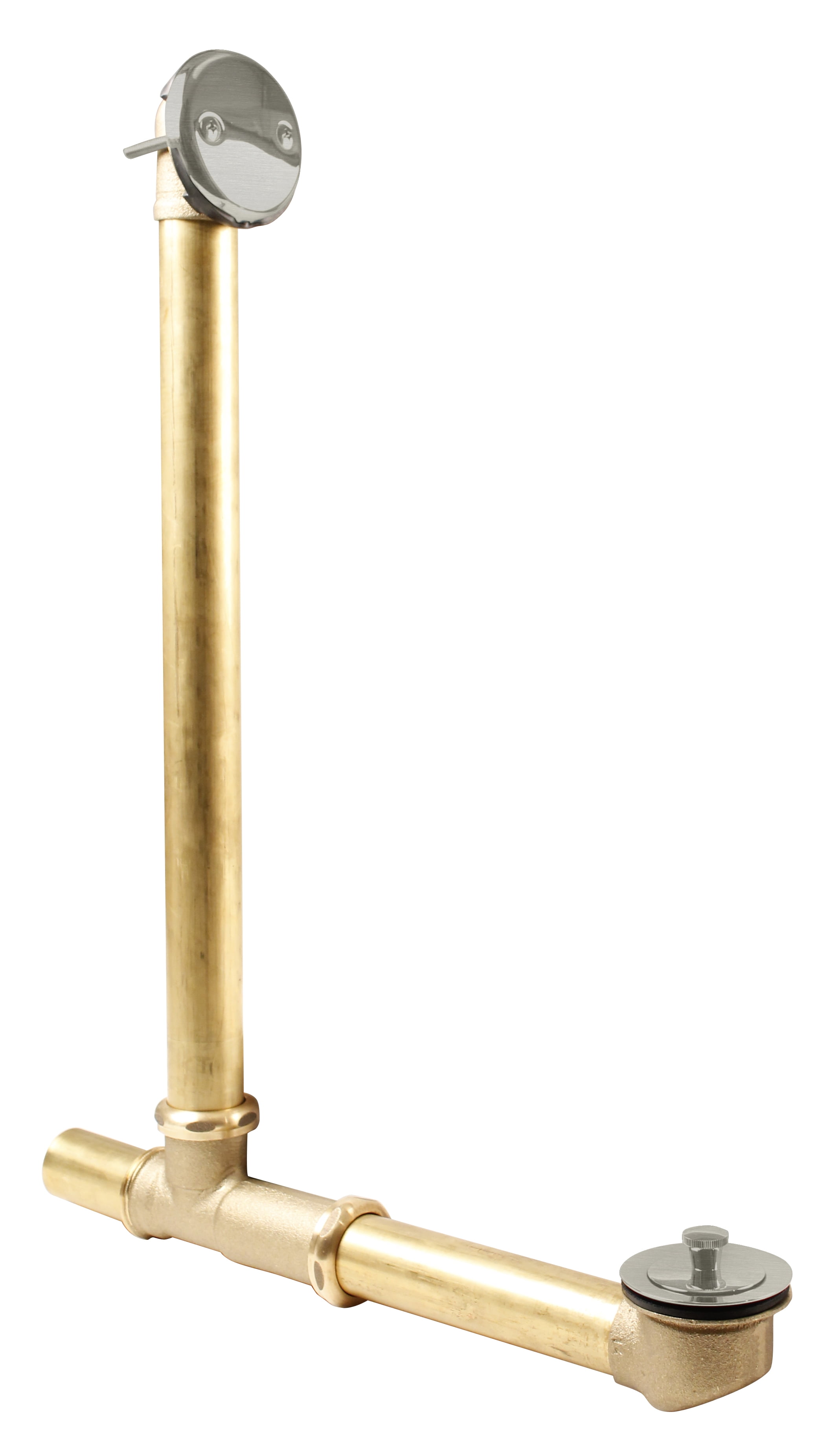 Westbrass 7941817-AF-07 Twist & Close Drain Above Floor Connect Bath ...