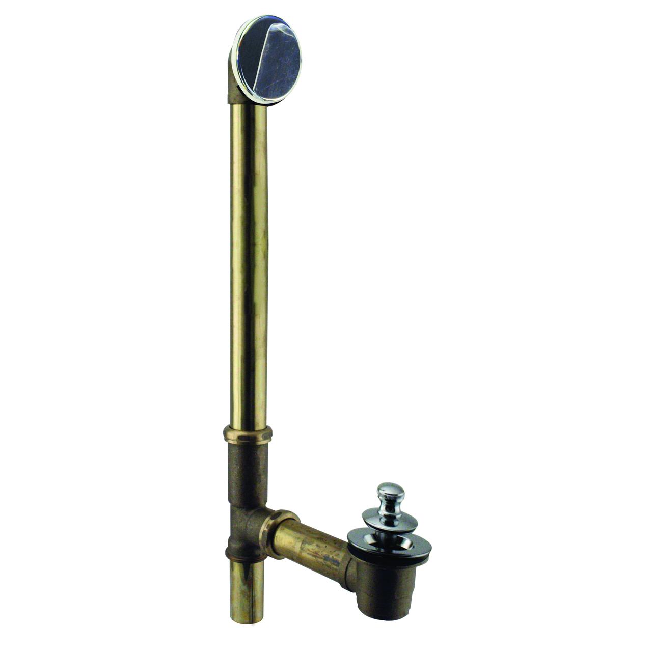 Westbrass 7941817H-26 22" Lift & Turn Bath Waste & Overflow Assembly ...