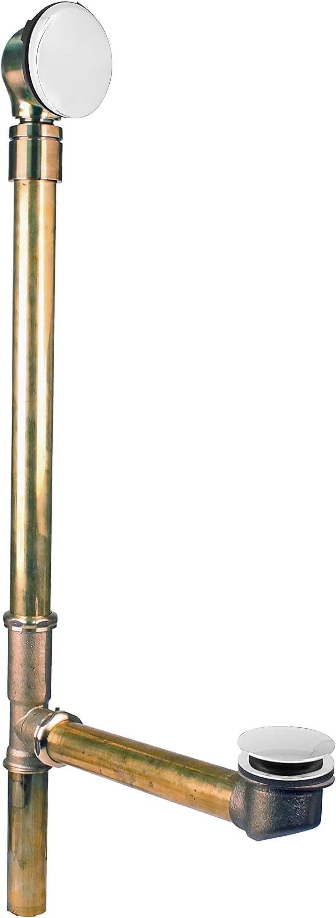 Westbrass 7982420HBJ-50 25" Bath Waste Assembly with Ball Joint, Tip ...