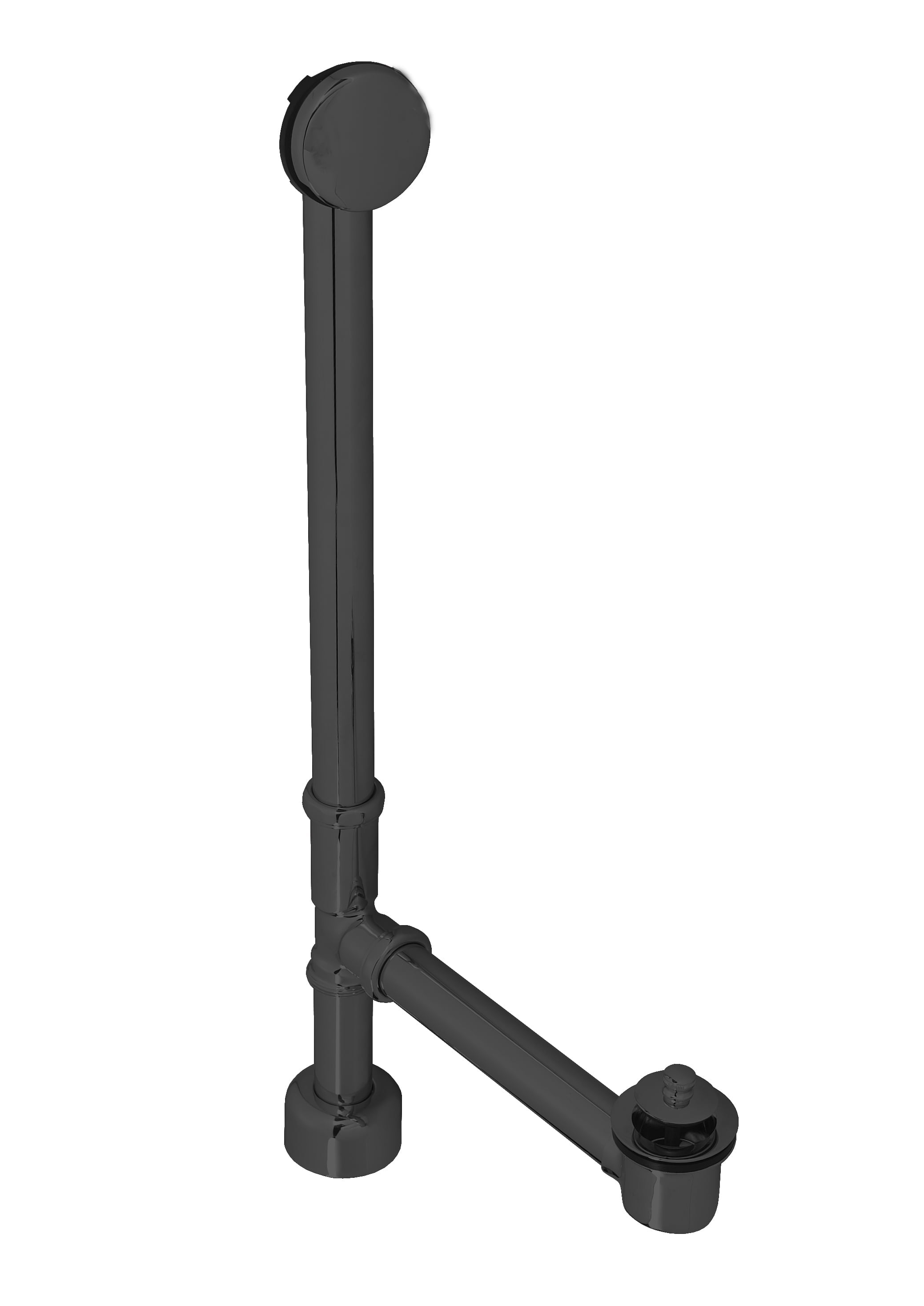 Westbrass Bath Waste & Overflow Assembly with Twist & Close Drain and ...