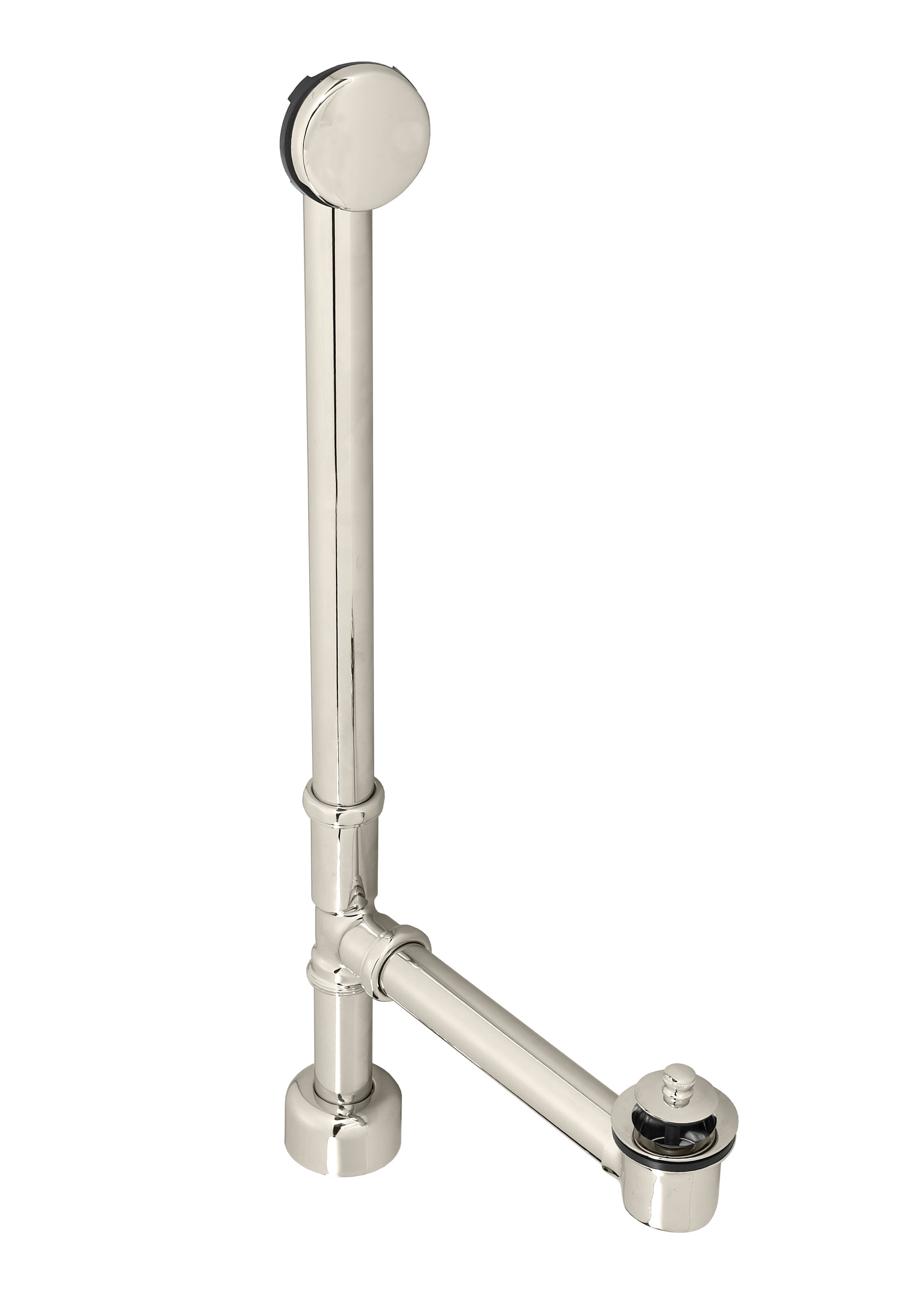 Westbrass Bath Waste & Overflow Assembly with Twist & Close Drain and ...
