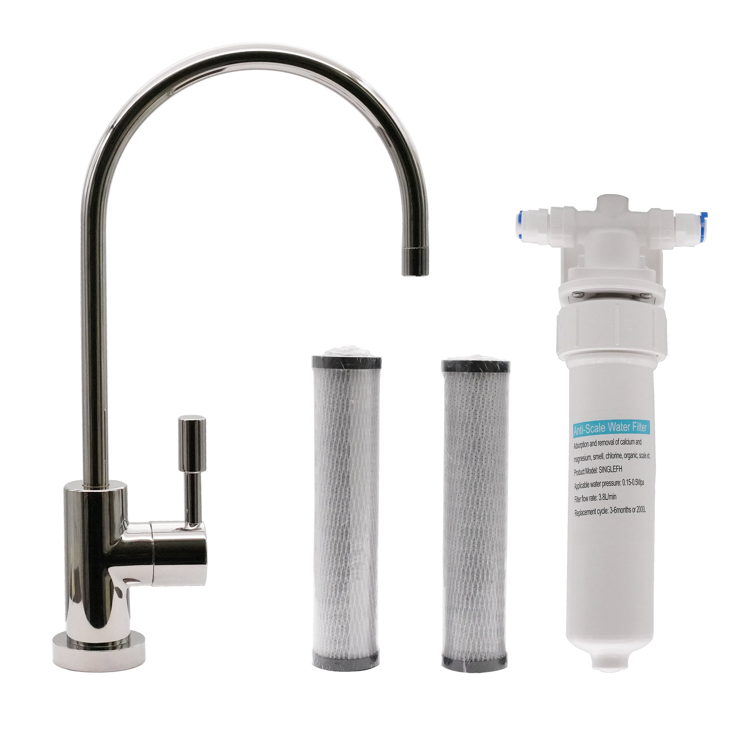 Westbrass CO131-05 11" Contemporary 1-Lever Handle Cold Water Dispenser ...