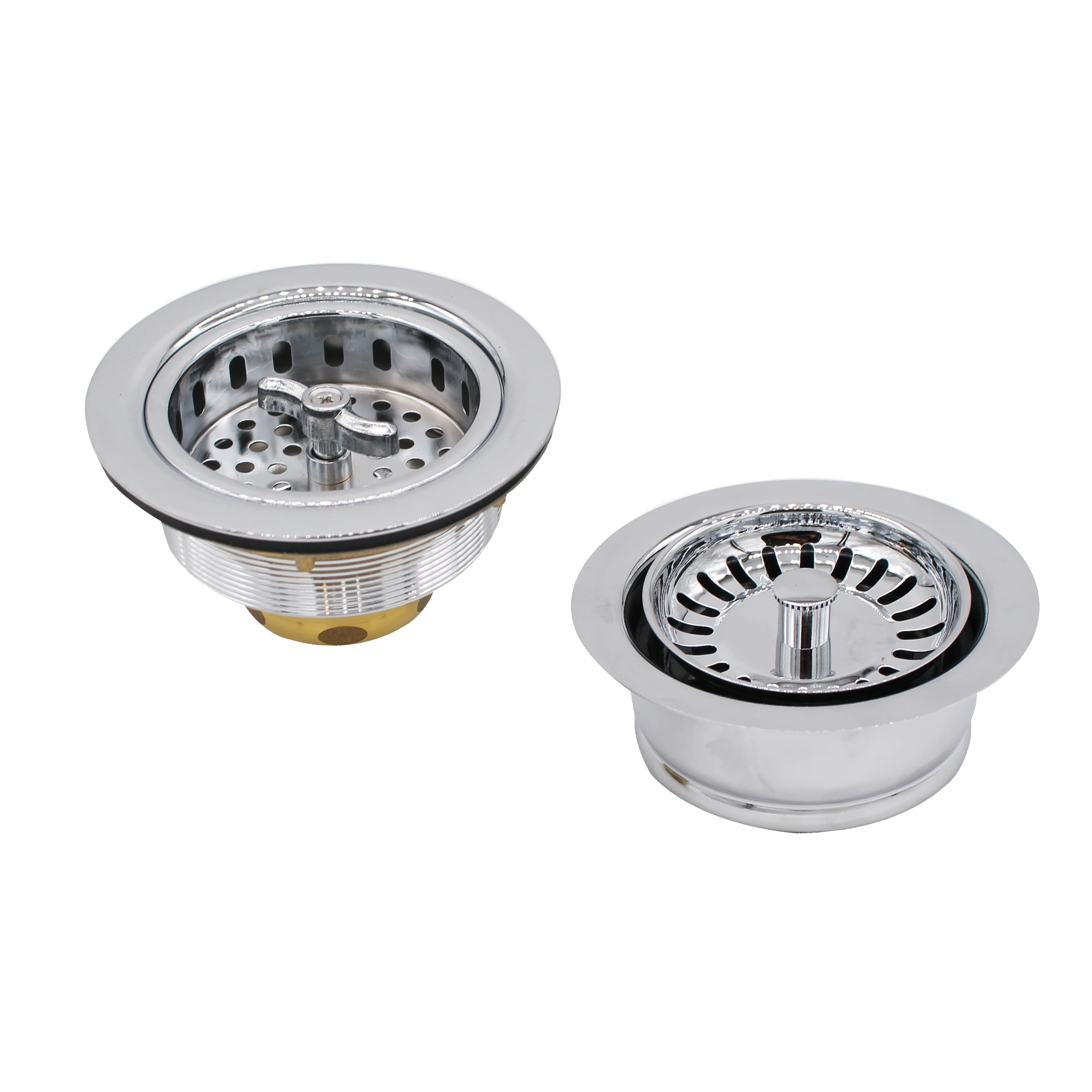 Westbrass CO2155S-26 COMBO PACK 3-1/2" Wing Nut Style Kitchen Sink and ...