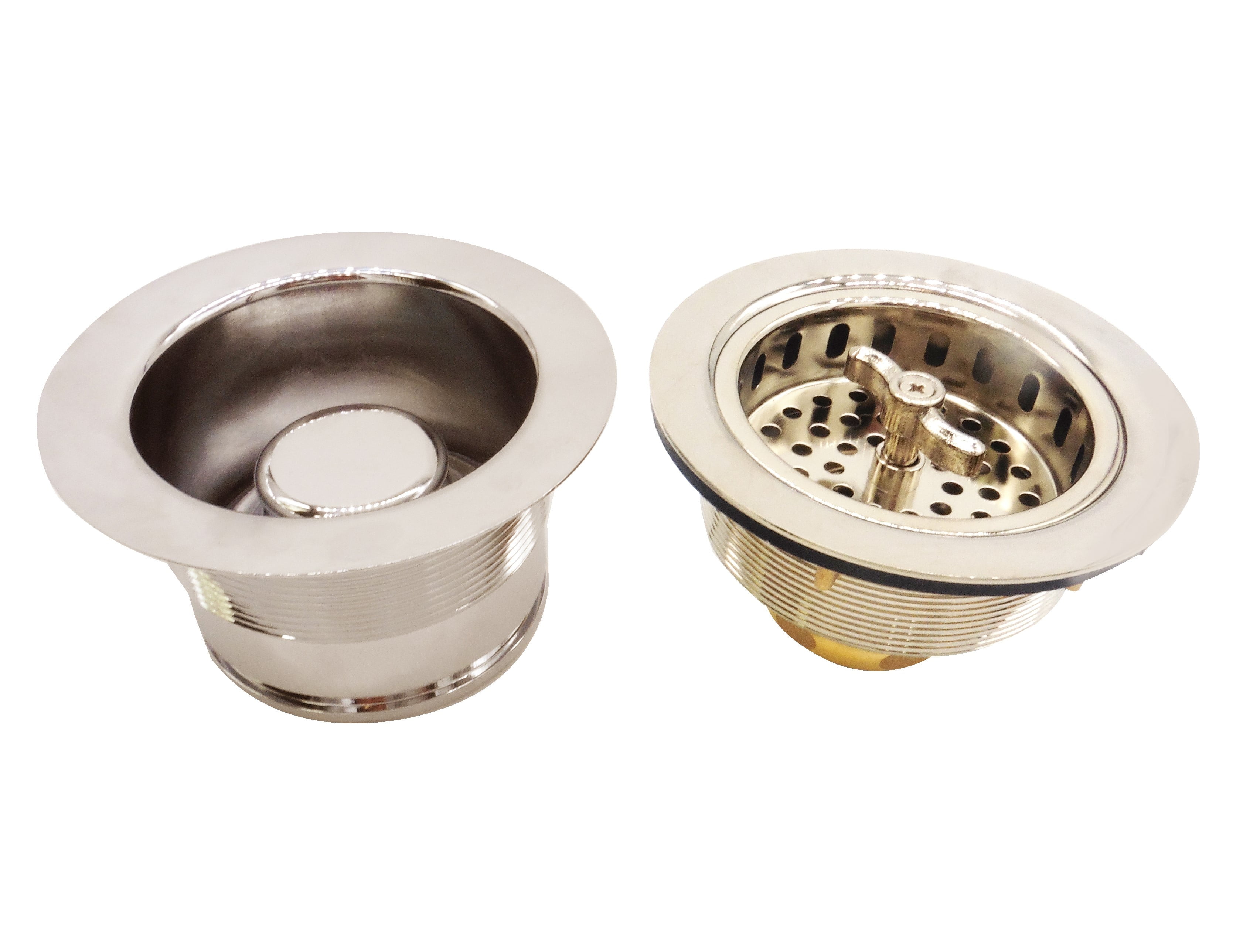 Westbrass CO2175-20 COMBO PACK 3-1/2" Wing Nut Style Kitchen Sink ...