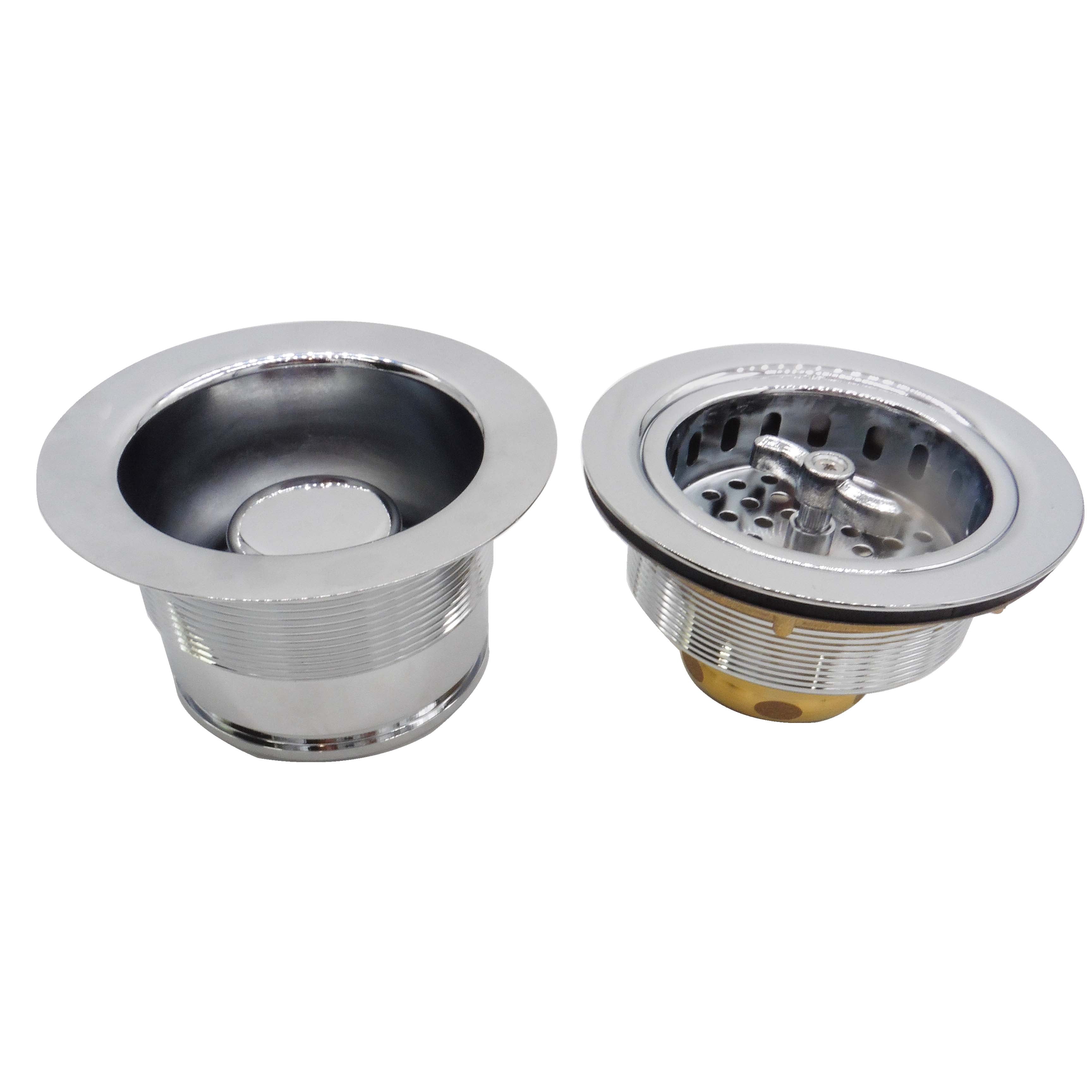 Westbrass CO2175-26 COMBO PACK 3-1/2" Wing Nut Style Kitchen Sink ...