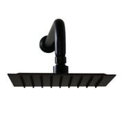 Juno Oil-Rubbed Bronze Ceiling Mount Square Shower Head Set with Hand ...