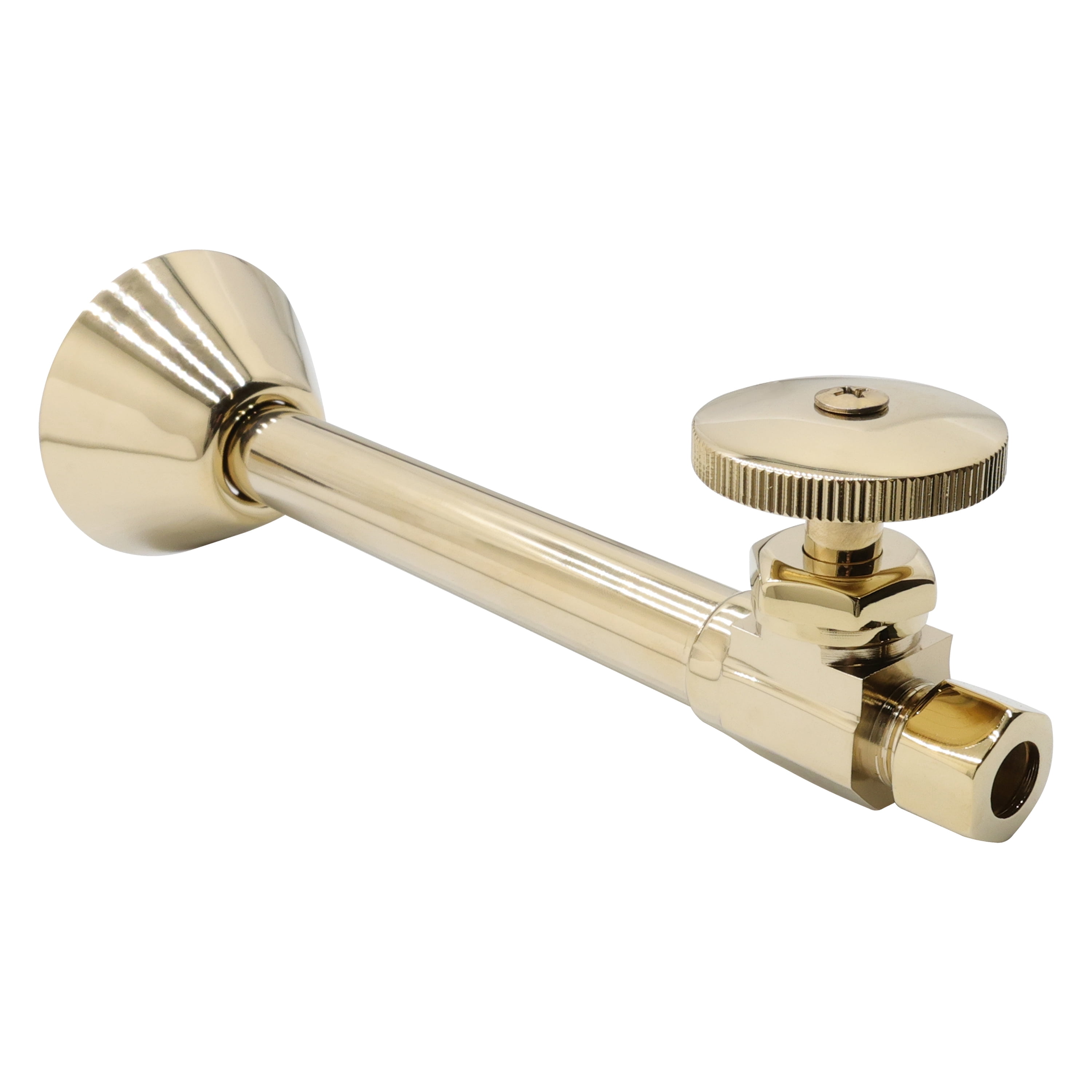 Westbrass D1114-01 Round Handle Copper Sweat Straight Supply Valve ...