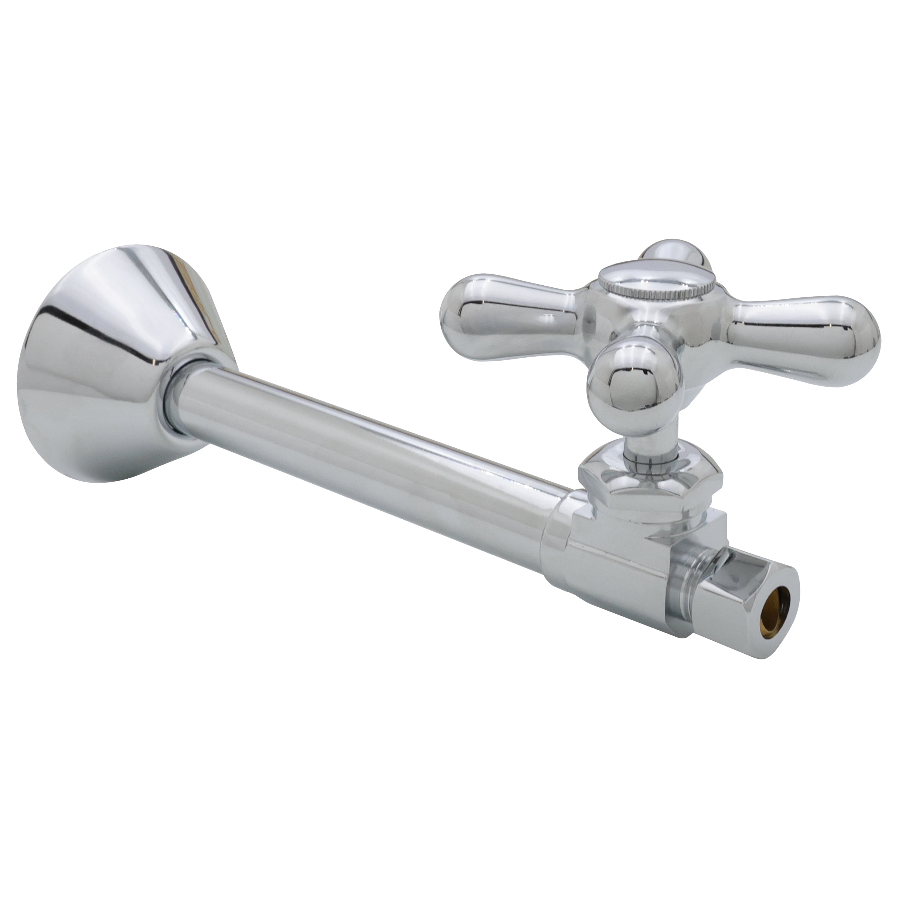 Westbrass D1114X-26 Cross Handle Copper Sweat Straight Supply Valve ...