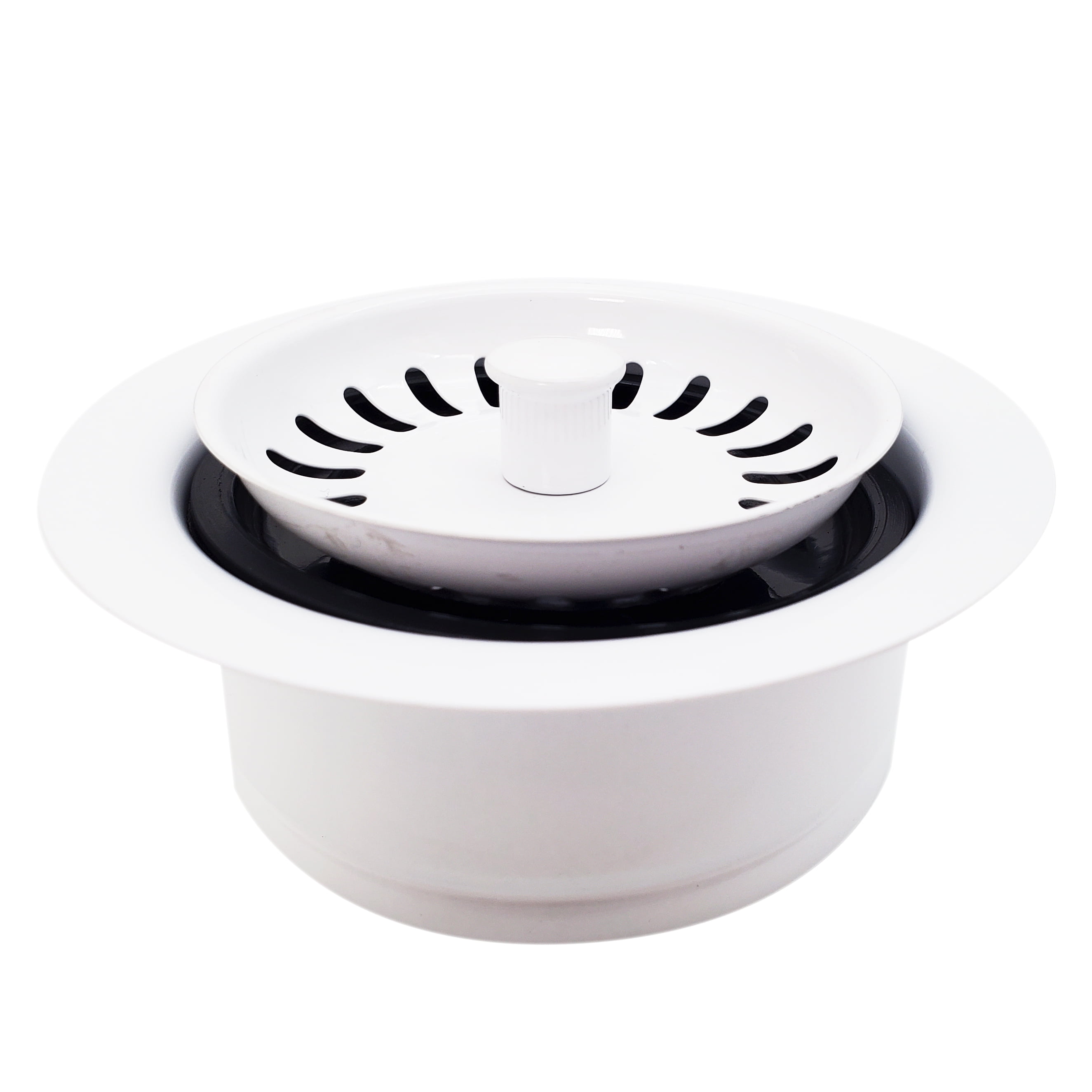 Westbrass D2089SEV-50 3-1/2" Kitchen Sink Waste Disposal Drain Flange ...