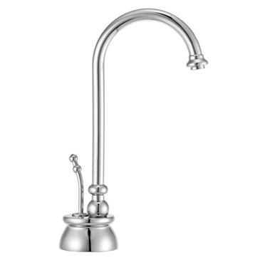 Homewerks B & K 3210-160-CH-B-Z Brass Kitchen Wall Faucet, Single ...