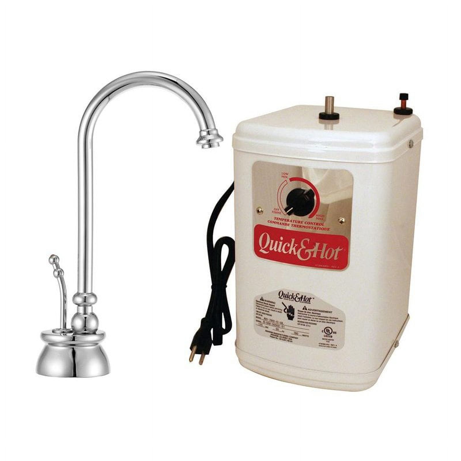 Westbrass D261H-07 10" Calorah 1-Handle Hot Water Dispenser Faucet with ...