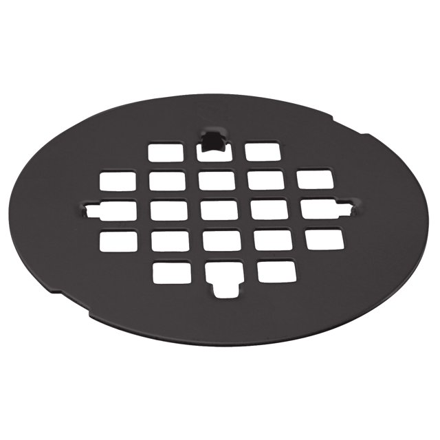 Westbrass D319-25-62 4-1/4" Brass Snap-In Shower Strainer Grid Drain ...