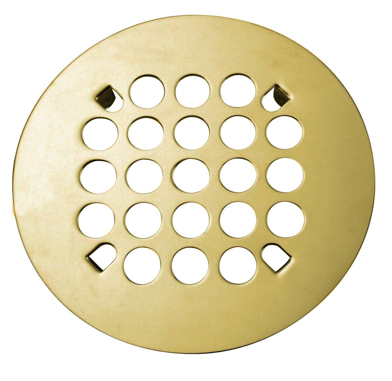 Westbrass D3191-03 4-1/4" Brass Snap-In Shower Drain Cover, Polished ...