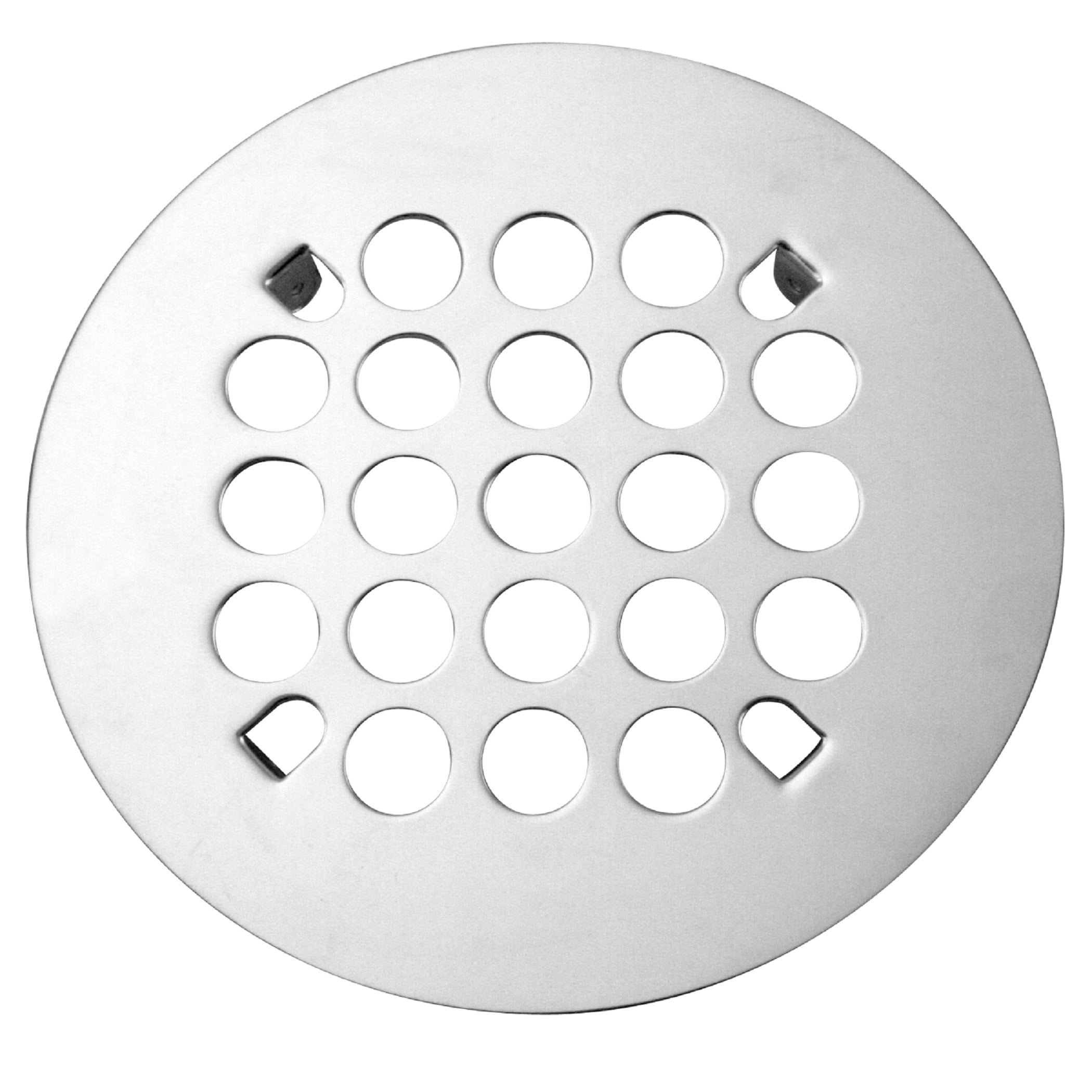 Westbrass D3191-07 4-1/4" Brass Snap-In Shower Drain Cover, Satin ...