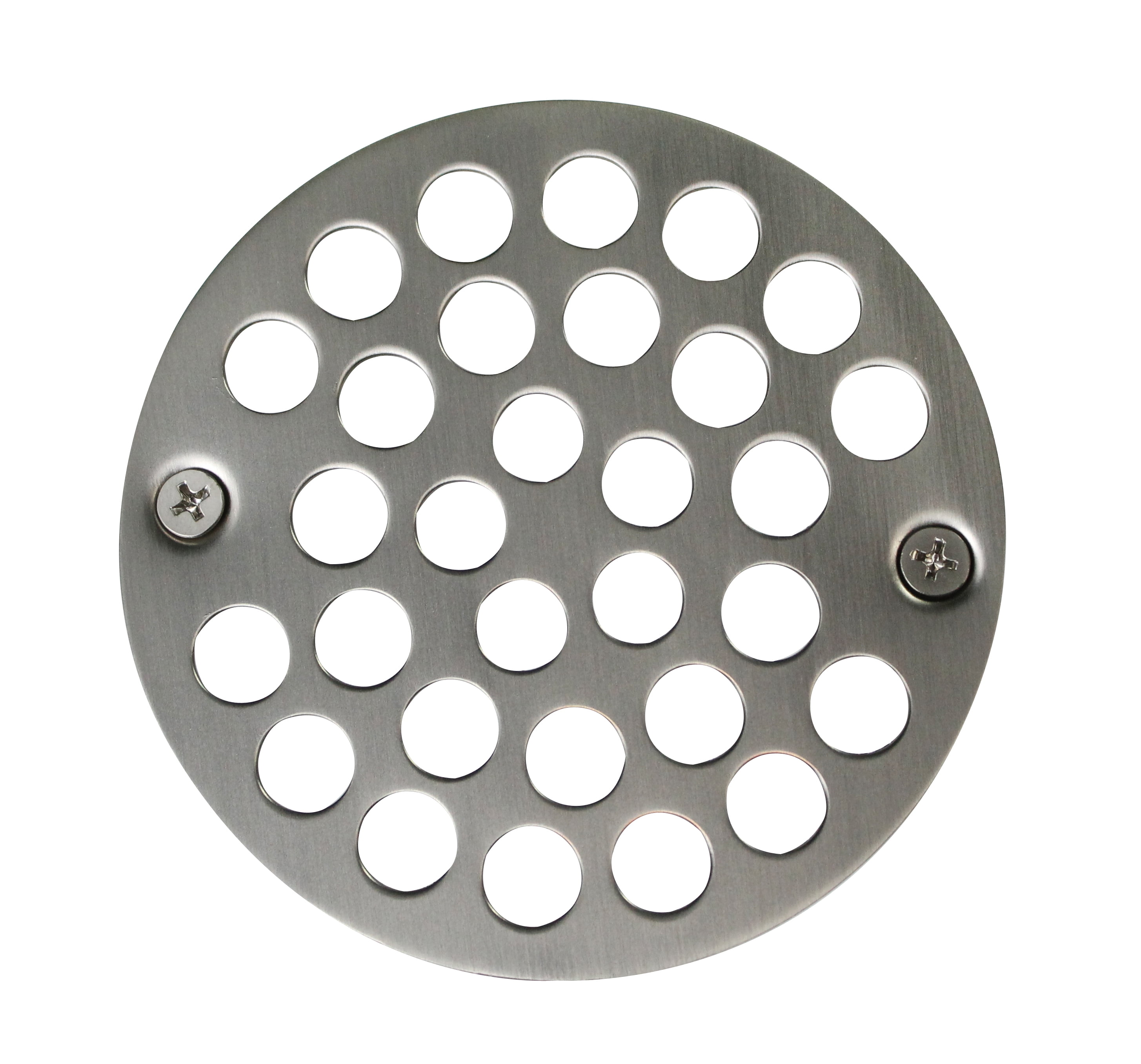 Westbrass D3192-07 4" Brass Shower Drain Cover, Satin Nickel - Walmart.com