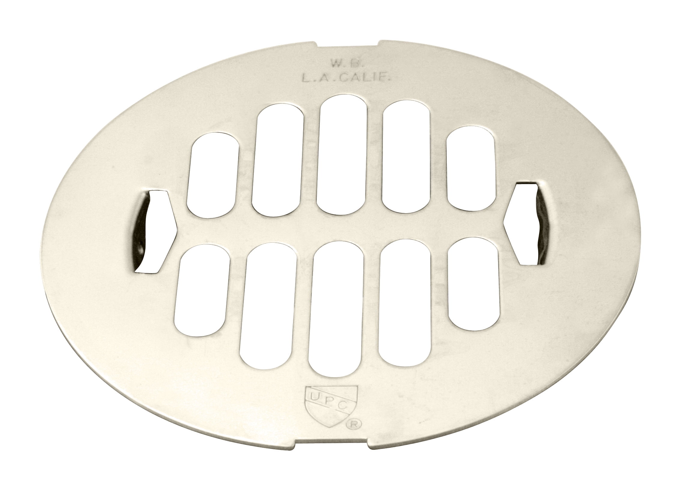Westbrass D3198-05 4-1/4" OD Brass Snap-in Shower Drain Cover, Polished ...