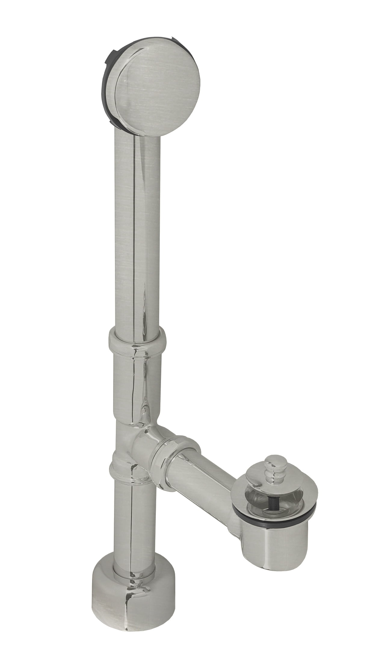 Westbrass 14" Brass Bath Waste & Overflow Assembly with Twist & Close ...