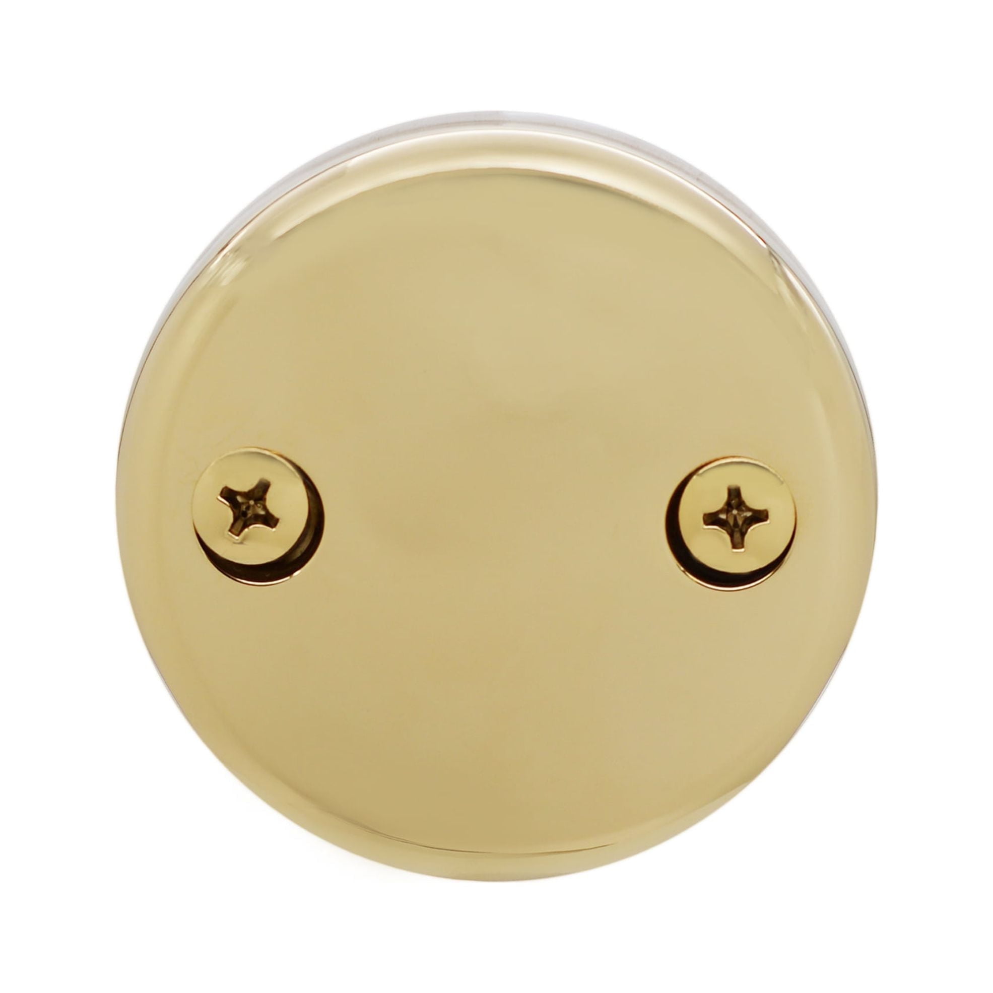 Westbrass D329-01 3-1/8" Two-Hole Bathtub Overflow Elbow Cover ...