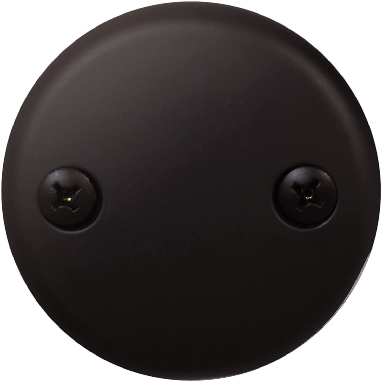 Westbrass D329-12 3-1/8" Two-Hole Bathtub Overflow Elbow Cover,, Oil ...