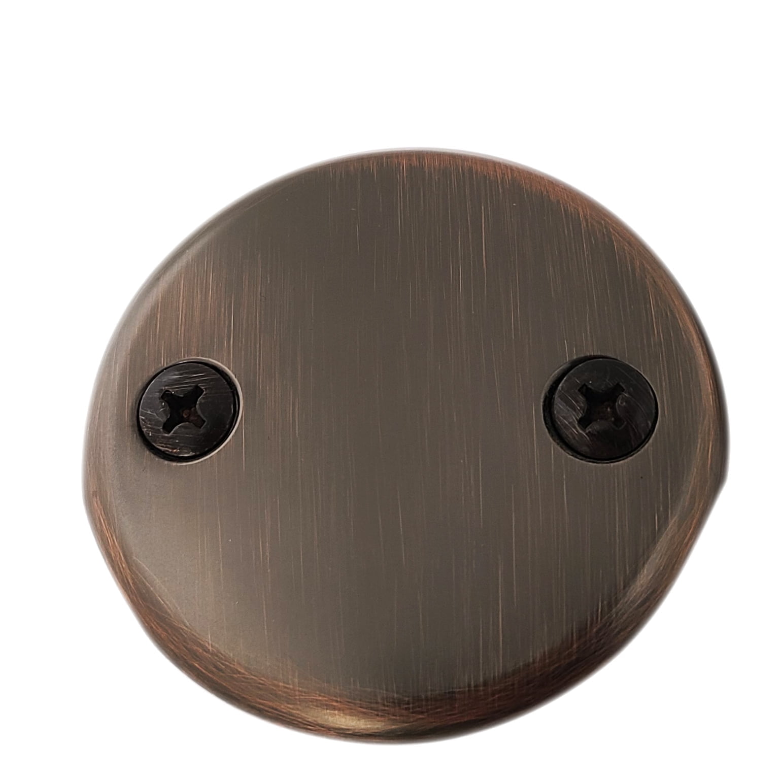 Westbrass D329-12A 3-1/8" Two-Hole Bathtub Overflow Elbow Cover ...