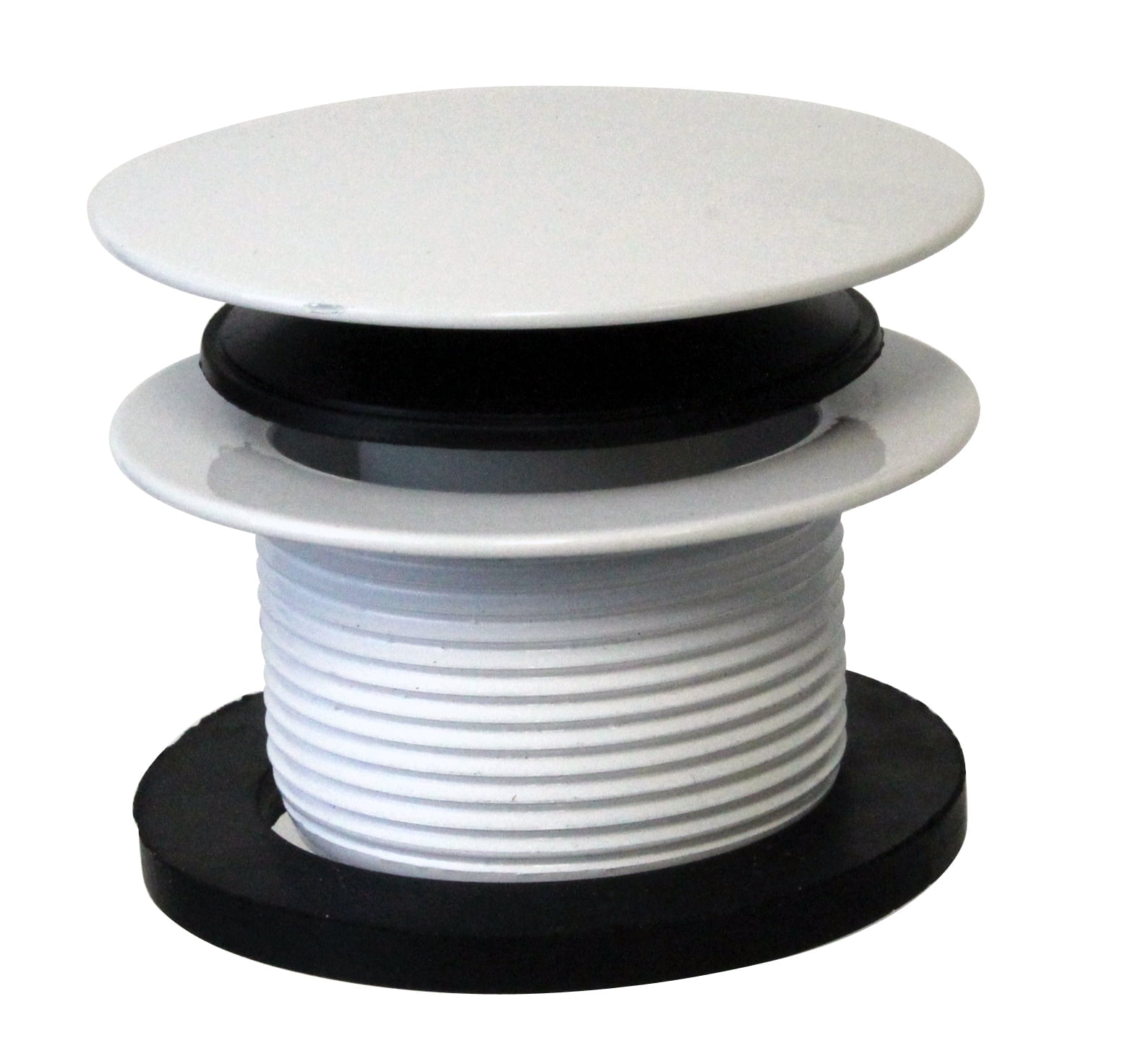 Westbrass D398R-50 1-1/2" NPSM Coarse Thread Mushroom Tip-Toe Bathtub ...