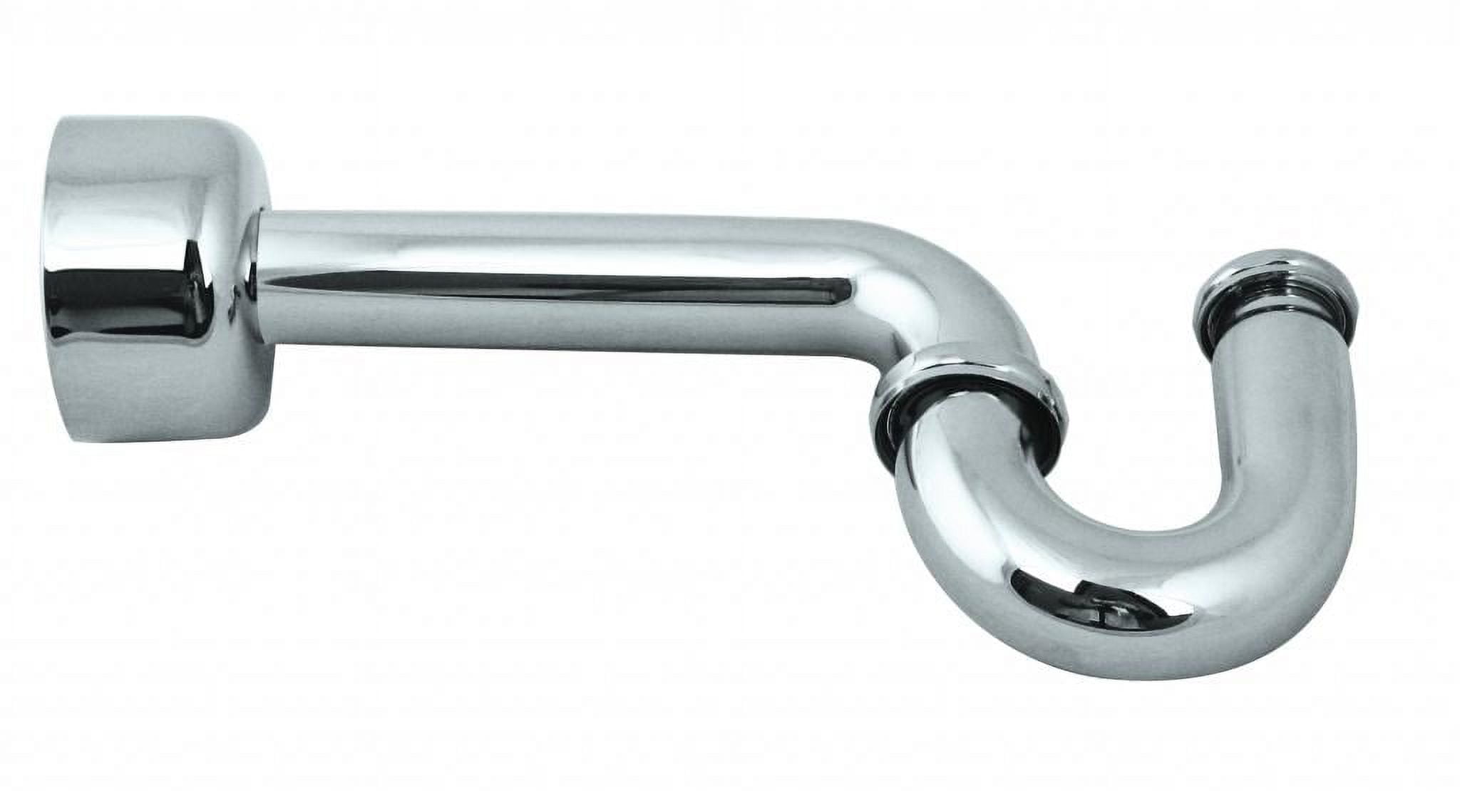 Westbrass D4011-1-26 1-1/2" x 1-1/4" P-Trap with High Box Flange ...