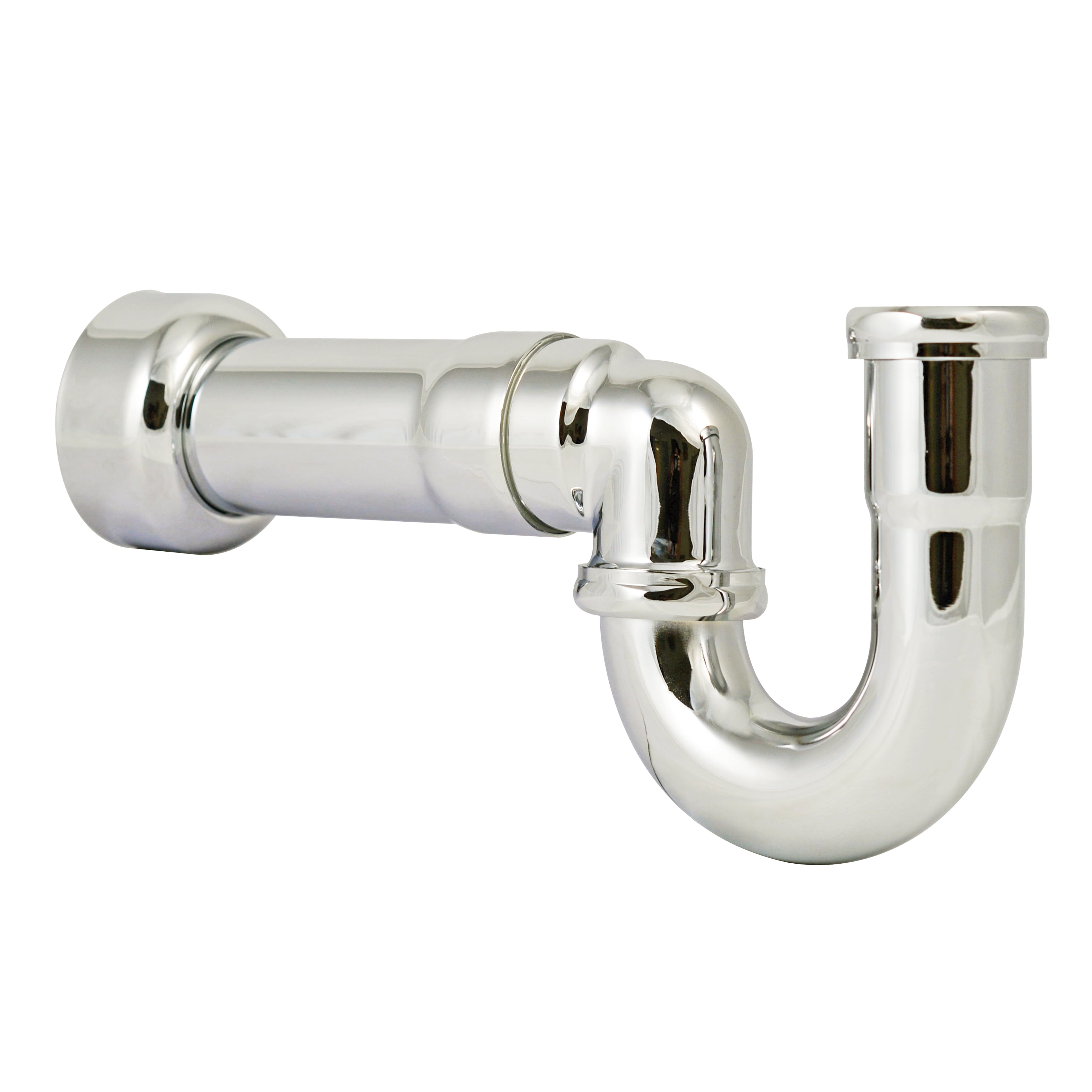 Westbrass D402NE-1-05 1-1/2" New England Style P-Trap with High Box ...