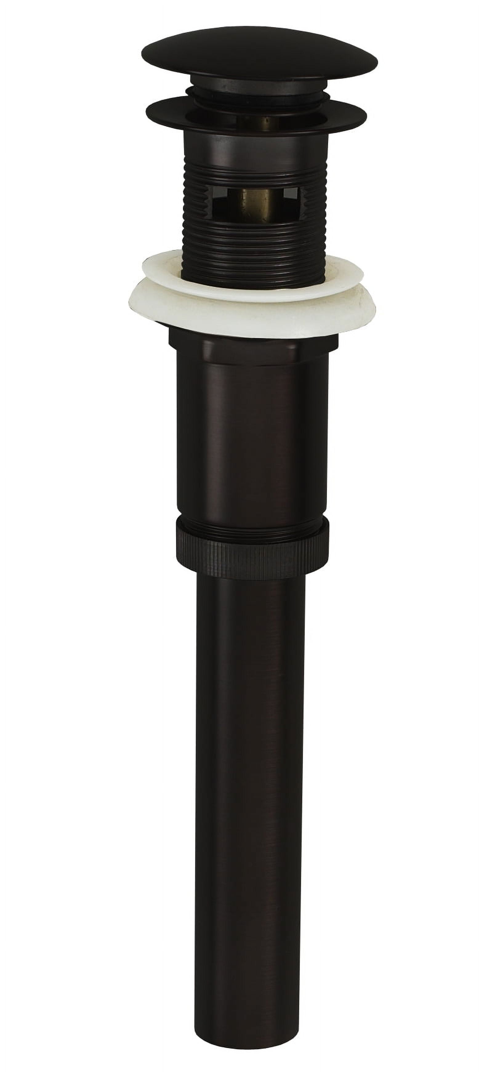 Westbrass D410A-62 Push-Down Lavatory Bathroom Sink Drain Assembly with ...